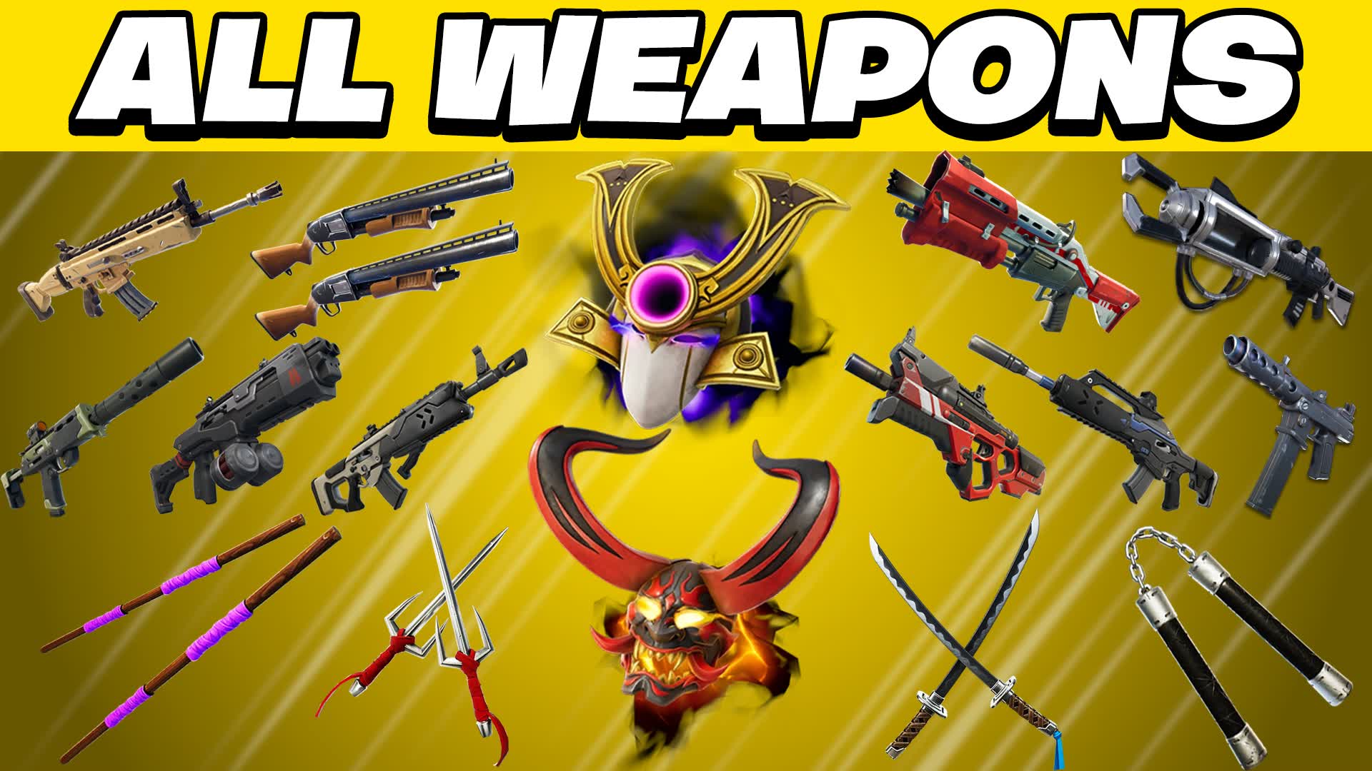 ALL WEAPONS - FREE FOR ALL 3134-9682-6307 by mastergames - Fortnite ...