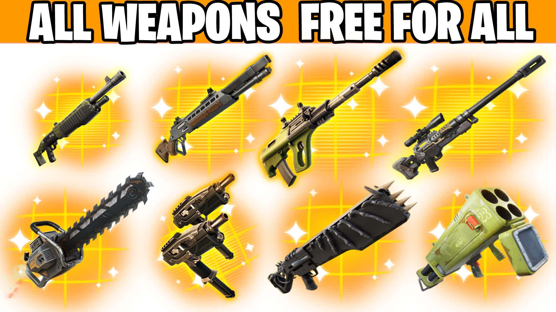 ALL WEAPONS OG REMIX FRE FOR ALL 9940-7940-4658 by mileidy - Fortnite ...