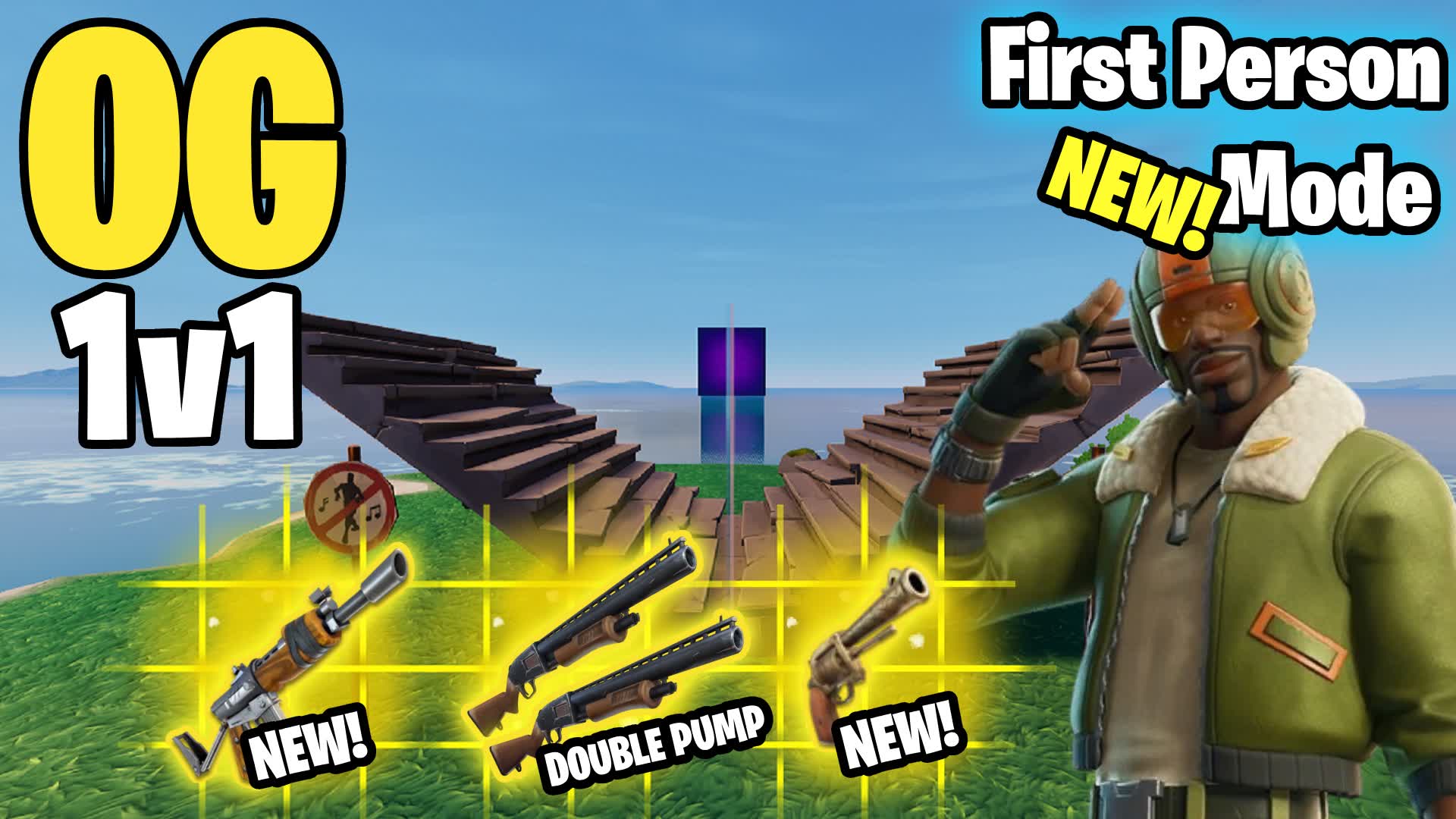 NEW OG 1V1 - ALL OG WEAPONS 8354-7387-0826 by trianghoul - Fortnite ...