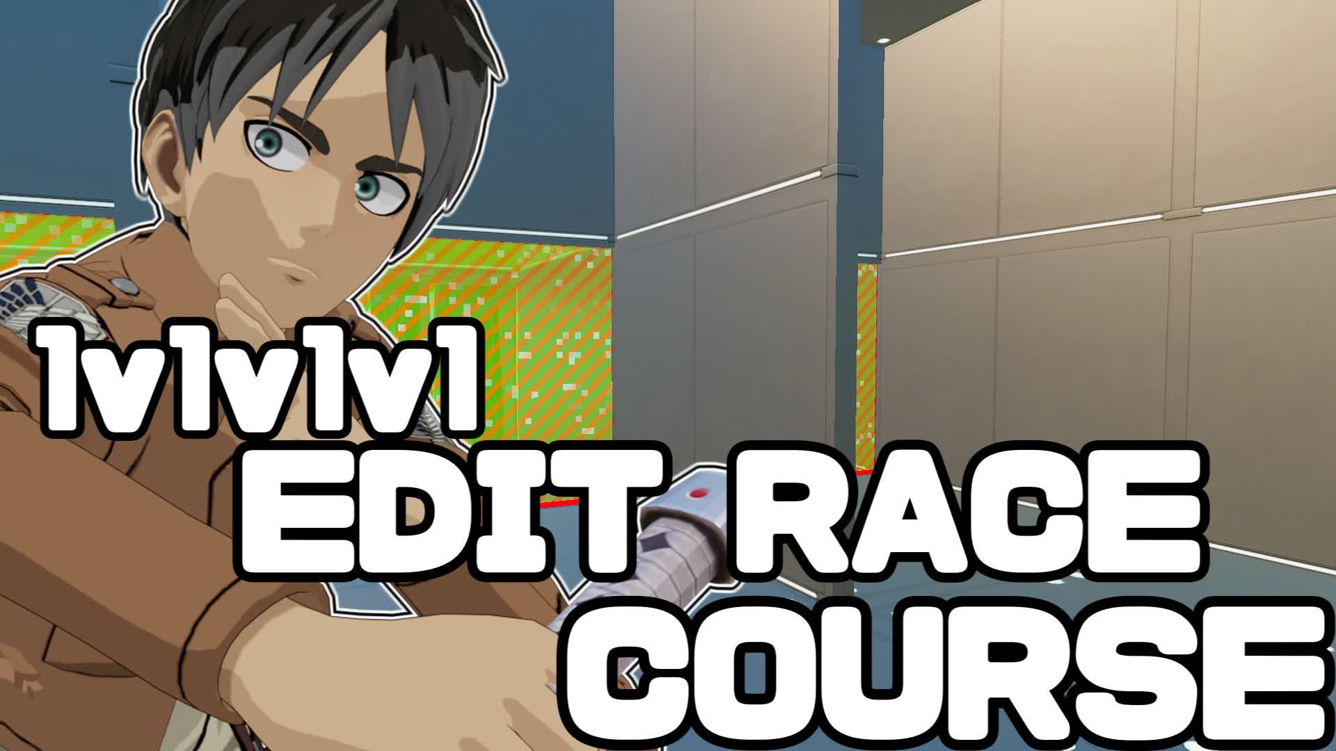1v1v1v1 EDIT RACE COURSE!! 2932-2238-4724 by telemusz - Fortnite Creative Map Code - Fortnite.GG