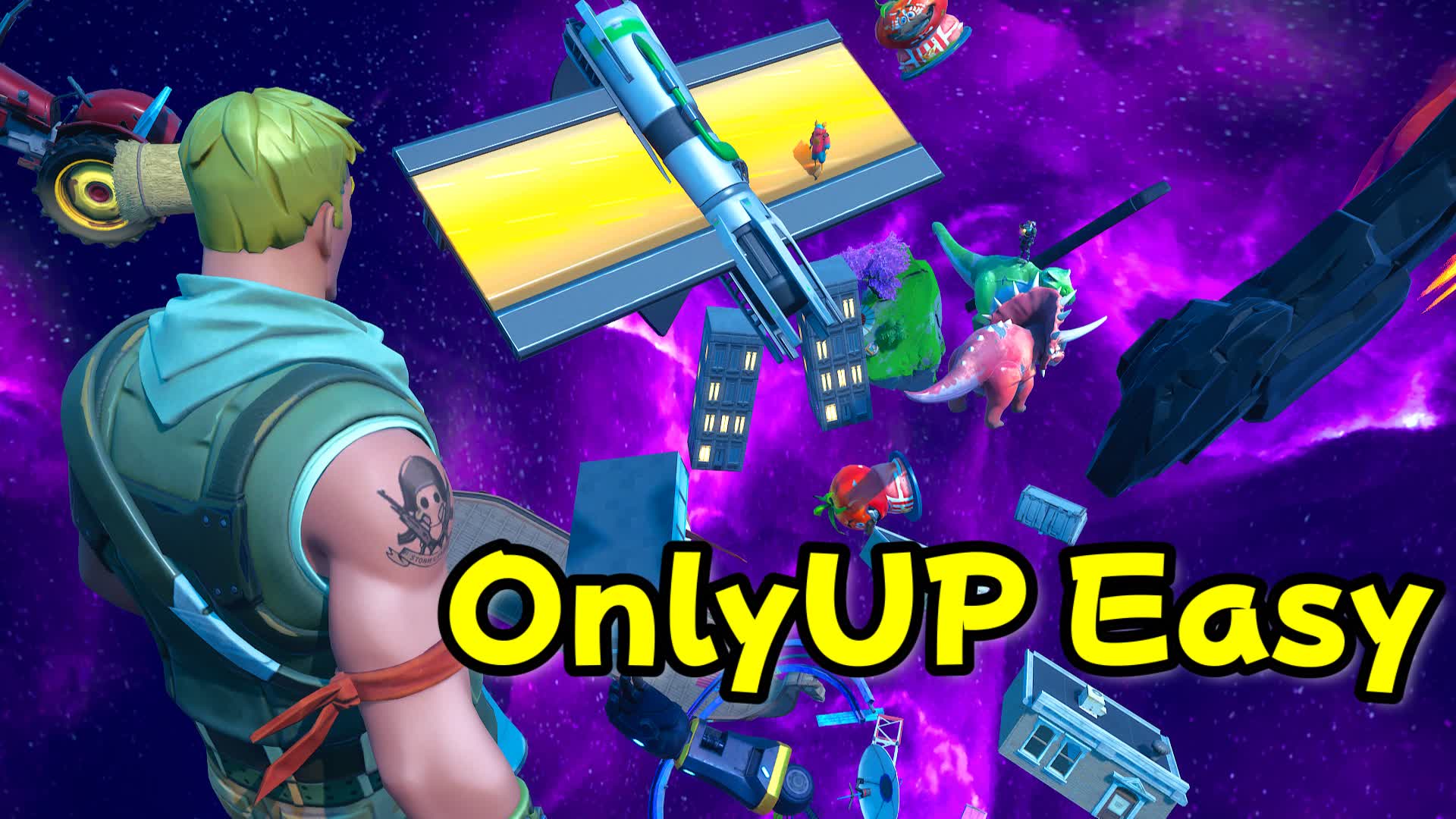 😂OnlyUp Easy😂 9056-7169-8803 by omt - Fortnite Creative Map Code - Fortnite.GG