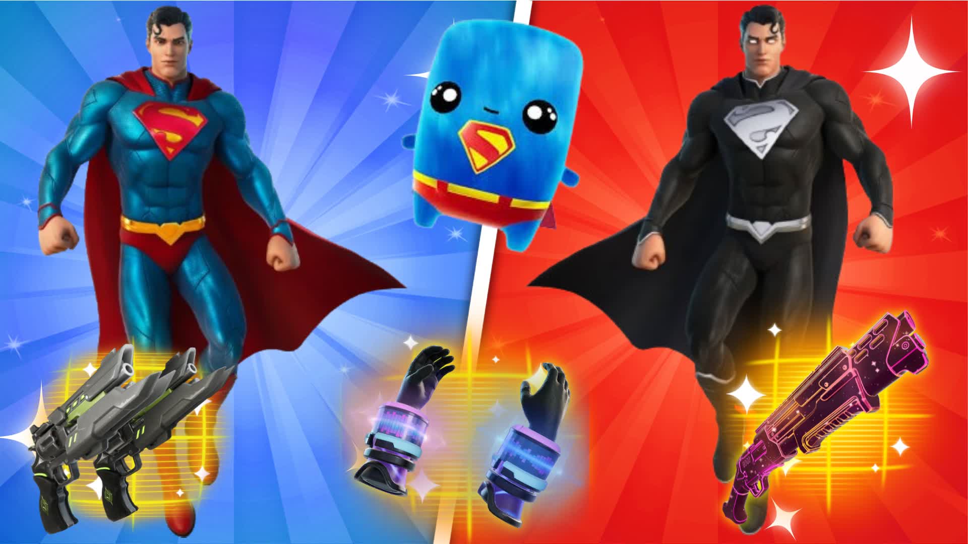 SUPERHERO RED VS BLUE 🔴🔵 5298-3918-0472 by sonnie - Fortnite Creative ...