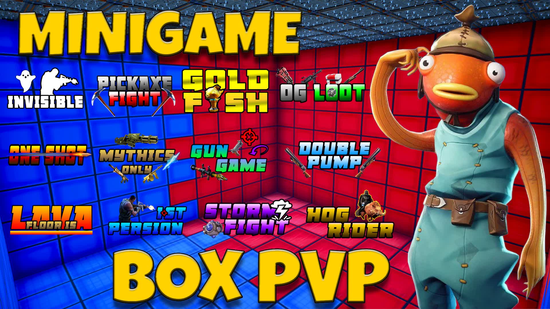 🎯 NEW MINIGAMES BOXFIGHTS 📦 1099-7700-8070 by demonik - Fortnite ...