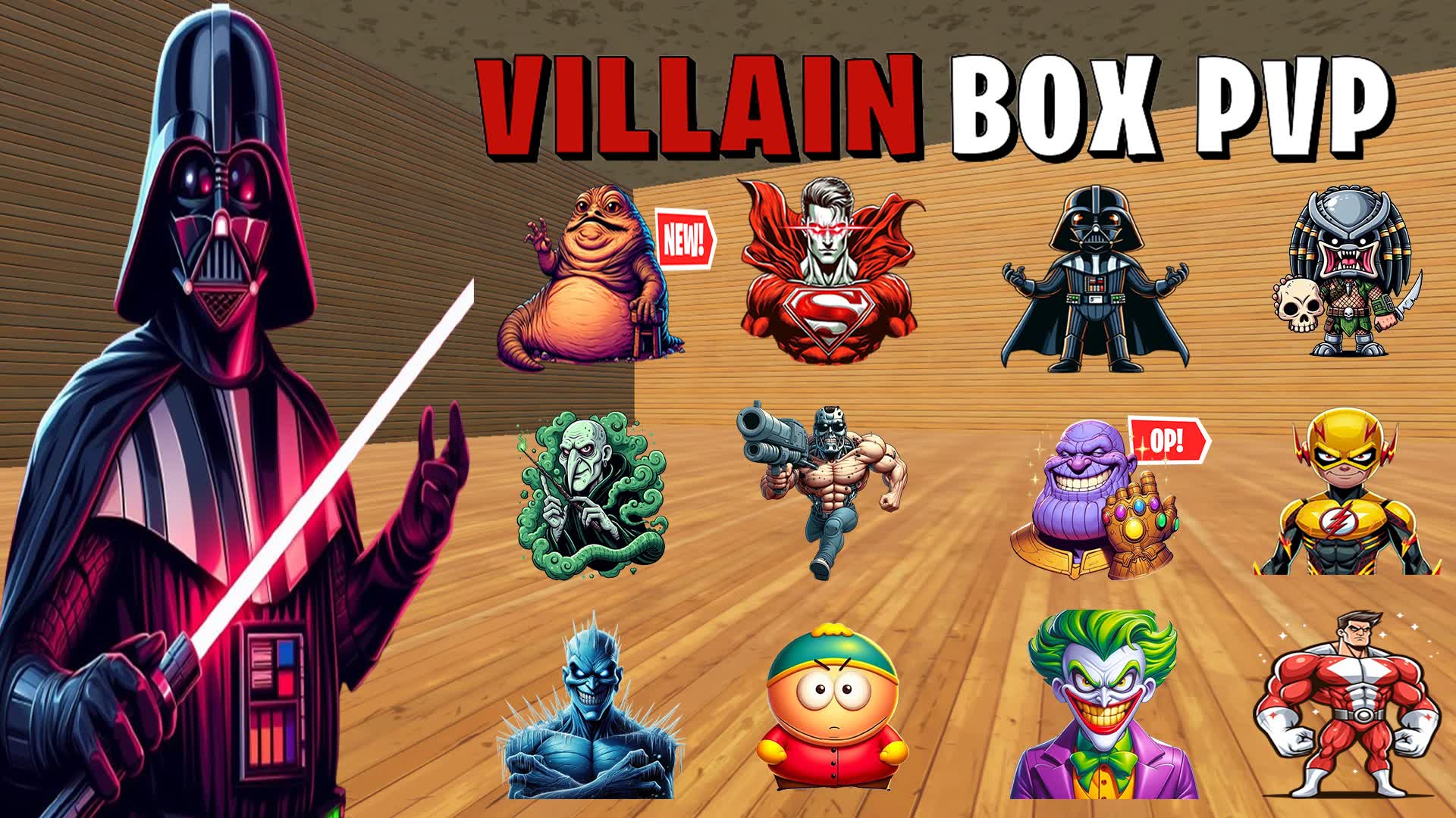 VILLAIN BOX PVP 👿 9068-0517-6738 by 15lukee - Fortnite Creative Map ...