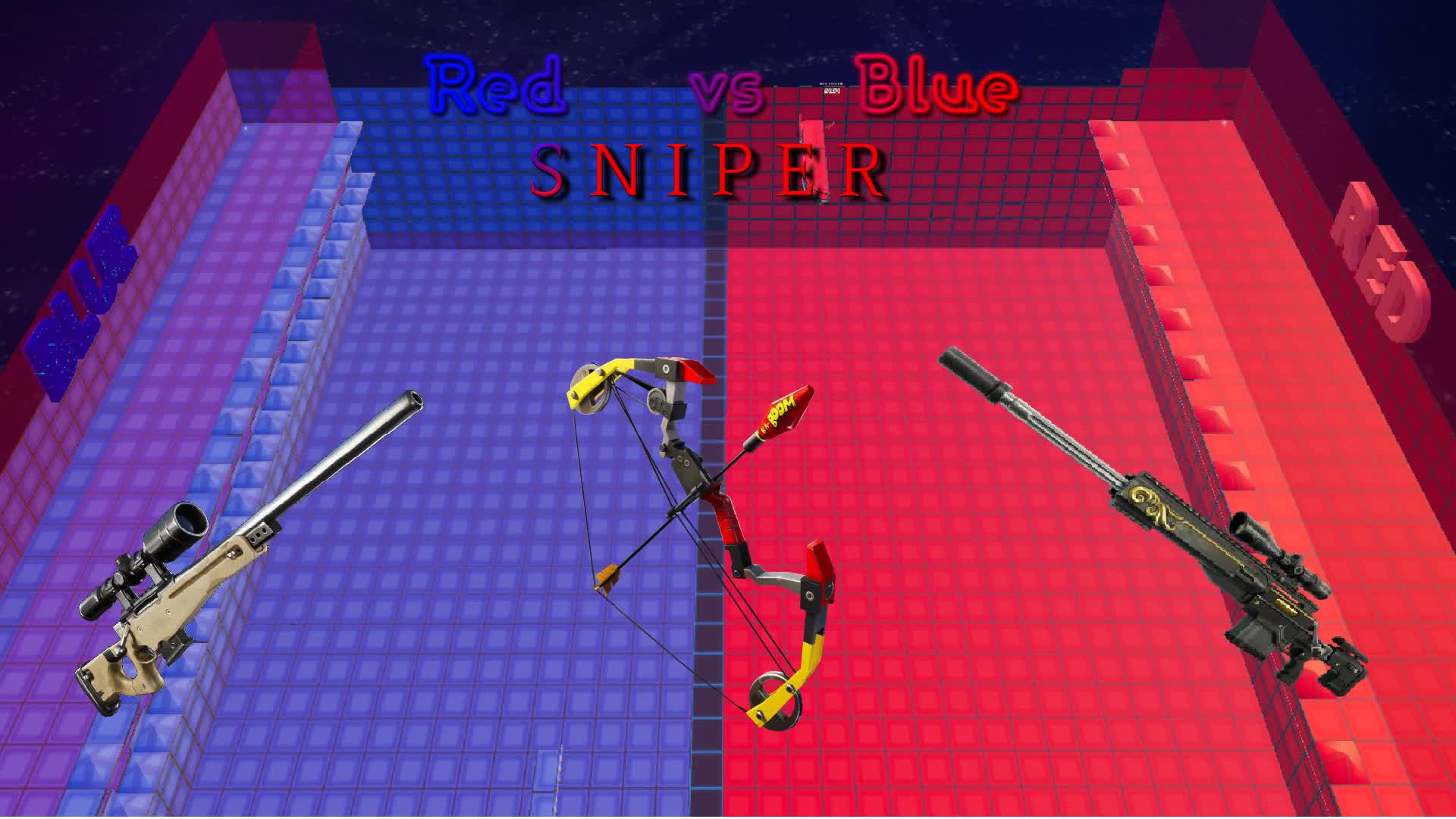 Red vs Blue (SniperS) 4826-2514-7730 من ابتكار ipanda - Fortnite