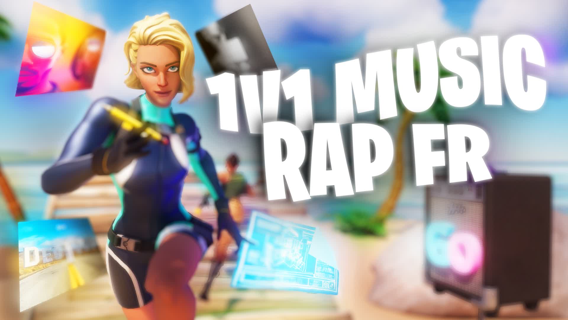 🕺 1V1 RAP FR MUSIC 1522-2752-8913 من ابتكار safia - Fortnite