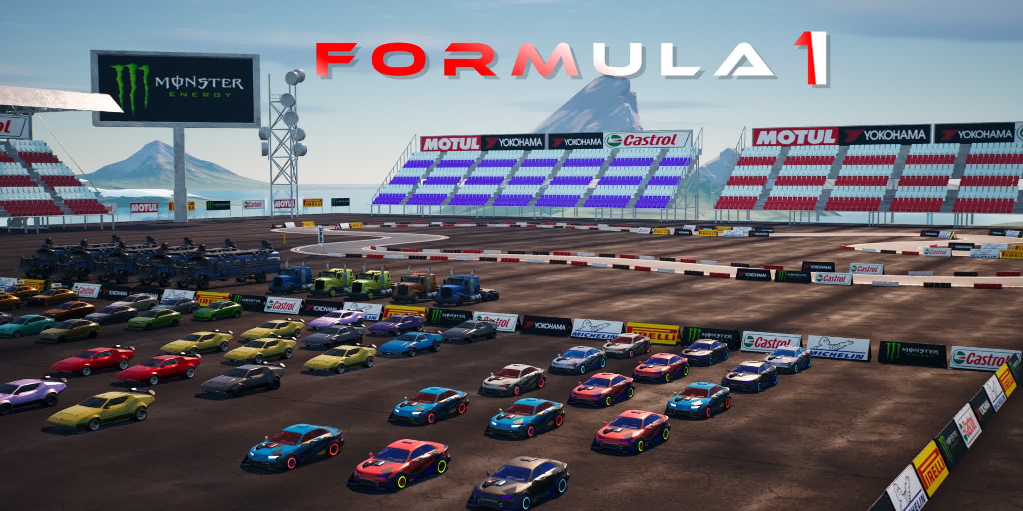 MEGA RAMP🚀FORMULA 1🏁 2085-2062-7284 by mh-vip - Fortnite Creative Map ...