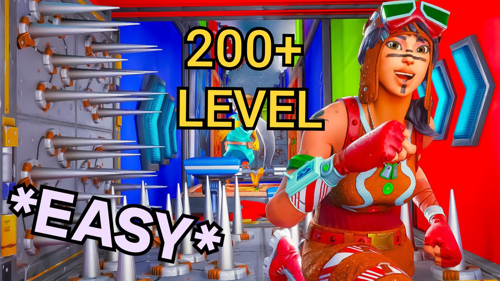 200 LEVEL EASY DEATHRUN 3449-8094-8394 by luis_latino - Fortnite Creative Map Code - Fortnite.GG