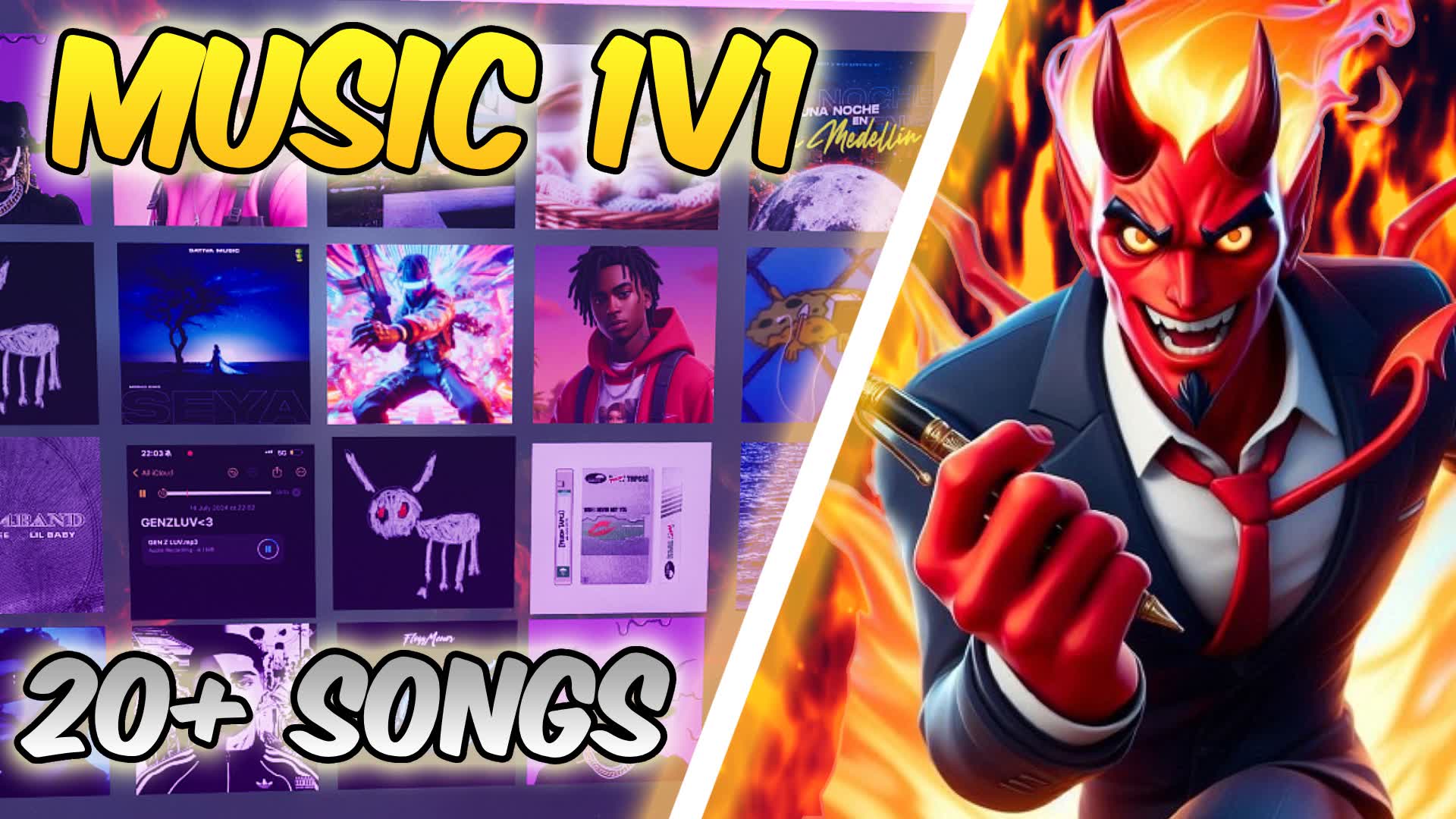 😱The Best Music 1v1 [20+ Songs]🔥 9877-4982-1282 by hnz - Fortnite Creative Map Code - Fortnite.GG