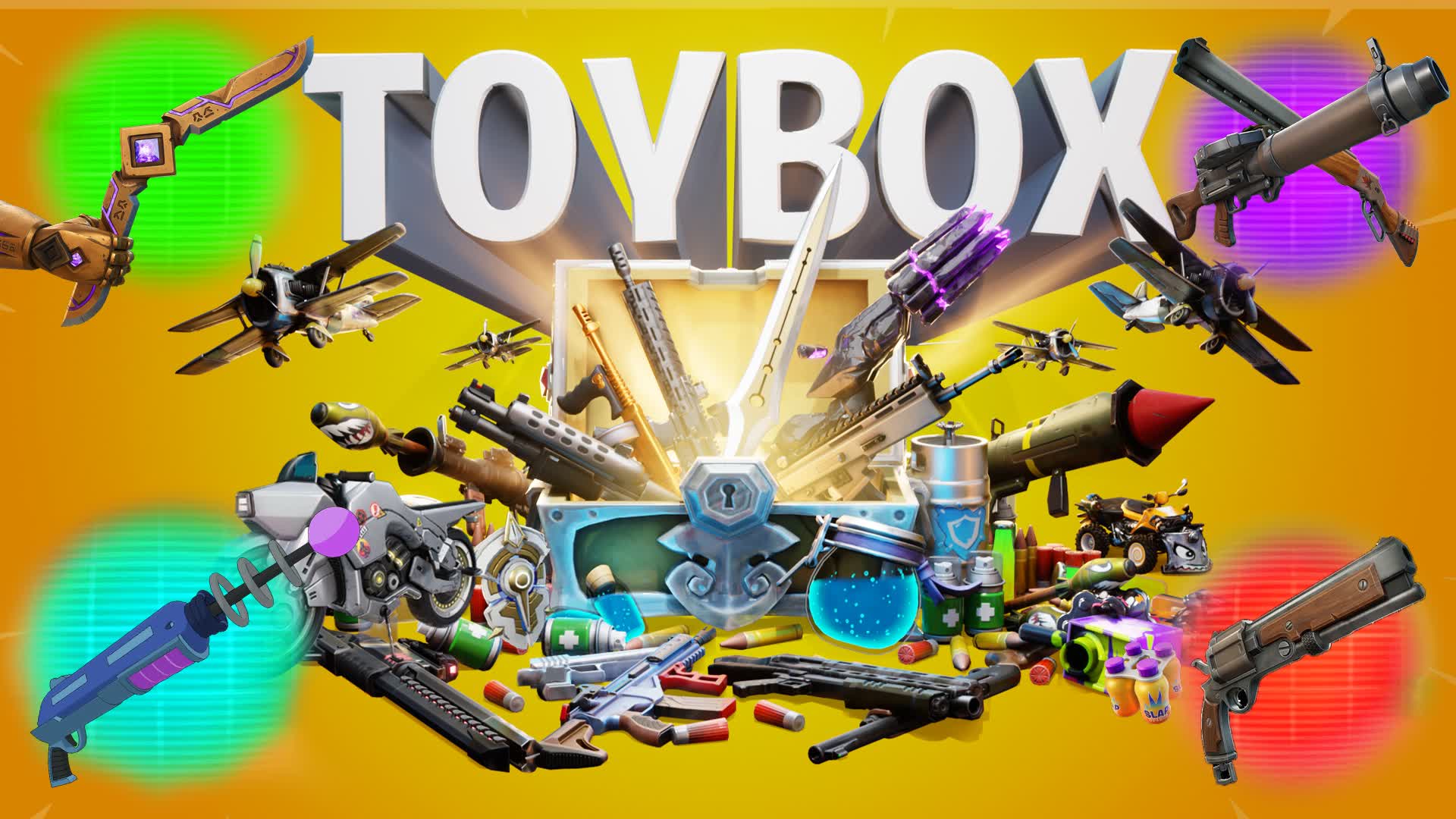 TOY BOX - ALL NEW GUNS ( 1v1 ) 9061-5458-7889 by post - Fortnite ...