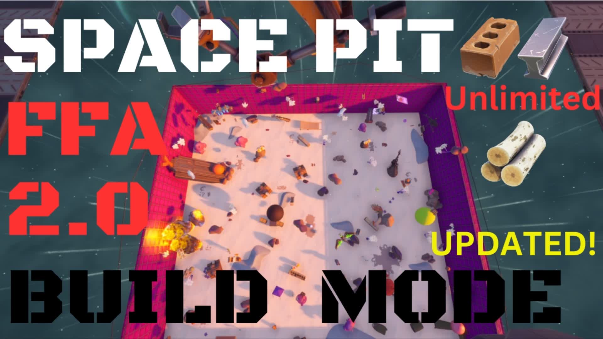 THE SPACE PIT (BUILD MODE) v2 0645-9525-1738 by kermitklips - Fortnite ...