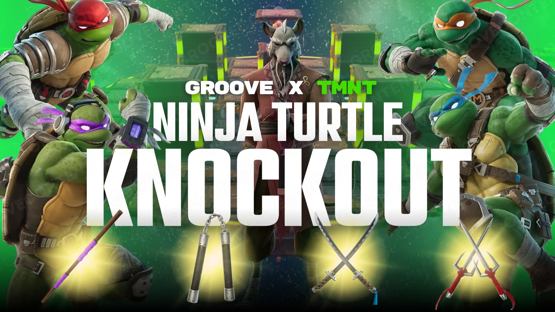 🐢 Ninja Turtle Knockout 🥷 8552-2852-6180 by groove - Fortnite Creative ...