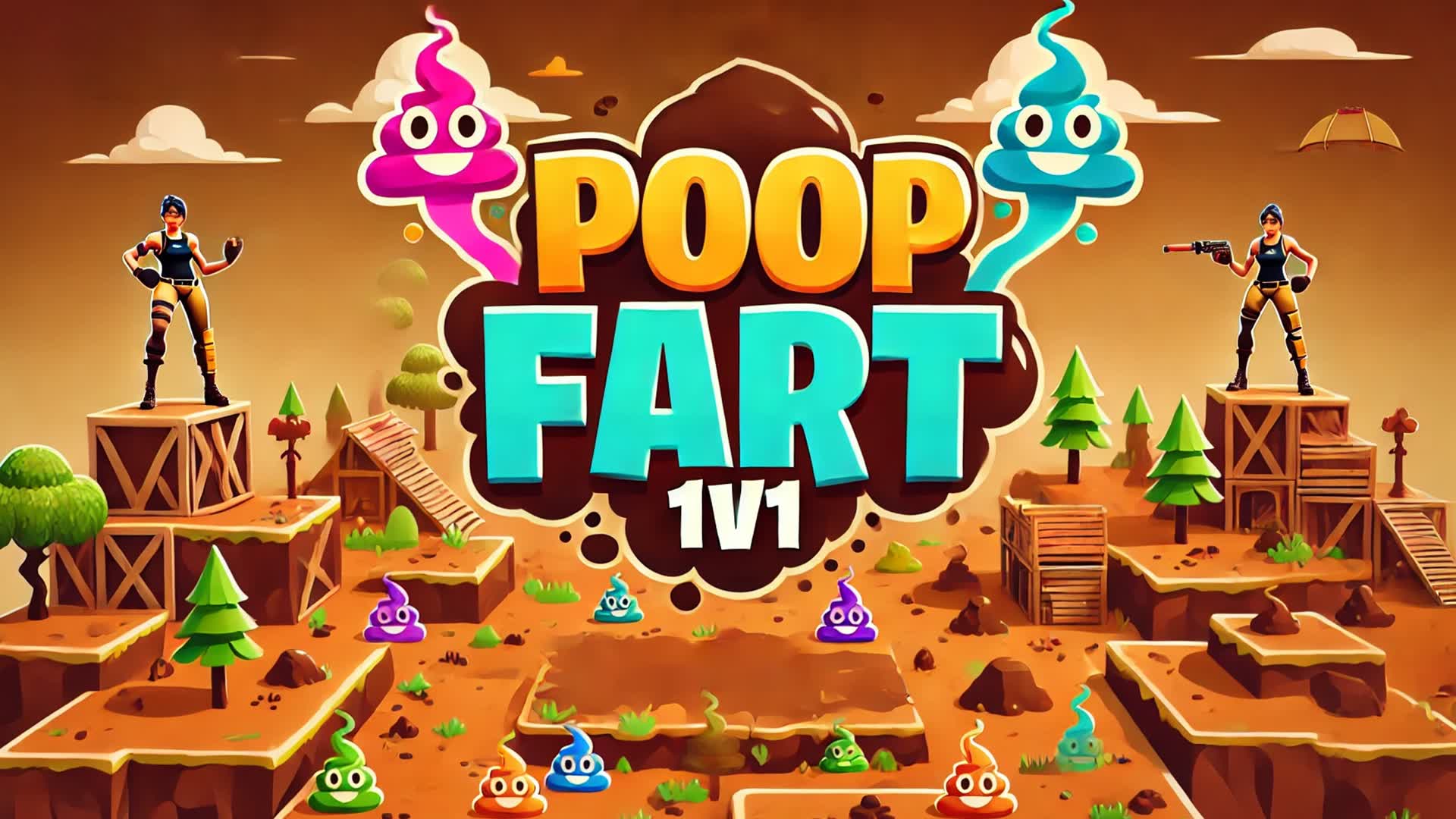 Poop Fart 1v1 4805-3114-6690 by kevjon - Fortnite