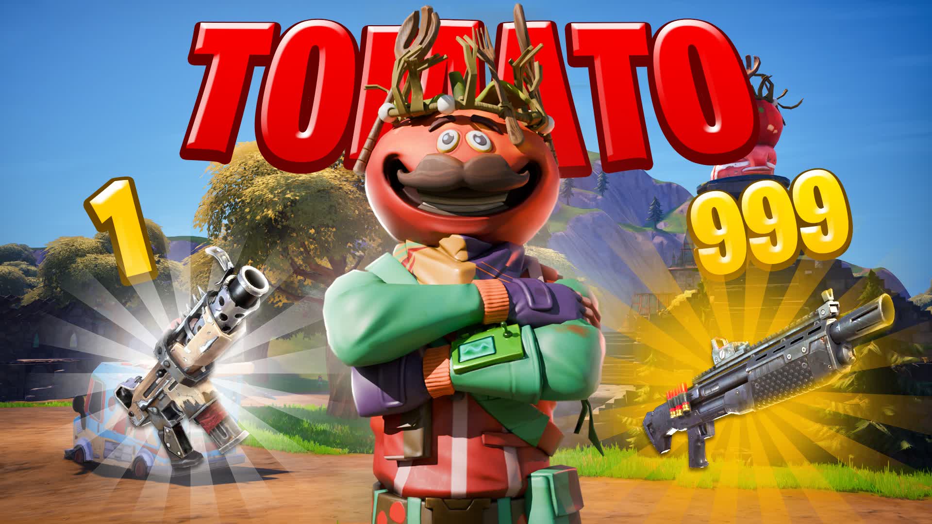 Insane Tomato Gun Game 🎯 One Shot Bots 7472-5202-0254 by gillyrs ...
