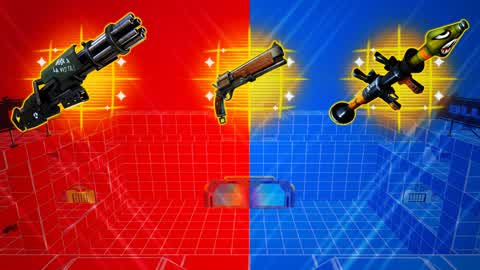 CRAZY EXTREME RED VS BLUE 🔴🔵(RVB) 0106-7894-8537 by f4f2d - Fortnite