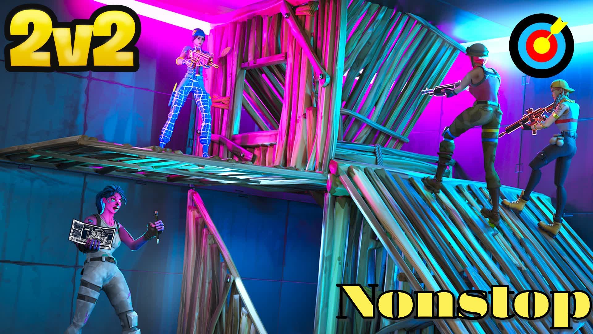 2v2 nonstop All Weapons 🔫 7142-1021-0825 by captain712 - Fortnite Creative Map Code - Fortnite.GG