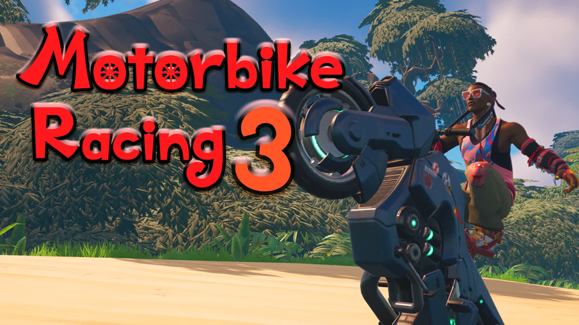 Motorbike Racing3 Heart beach 7870-6799-1053 by bobotenman - Fortnite ...