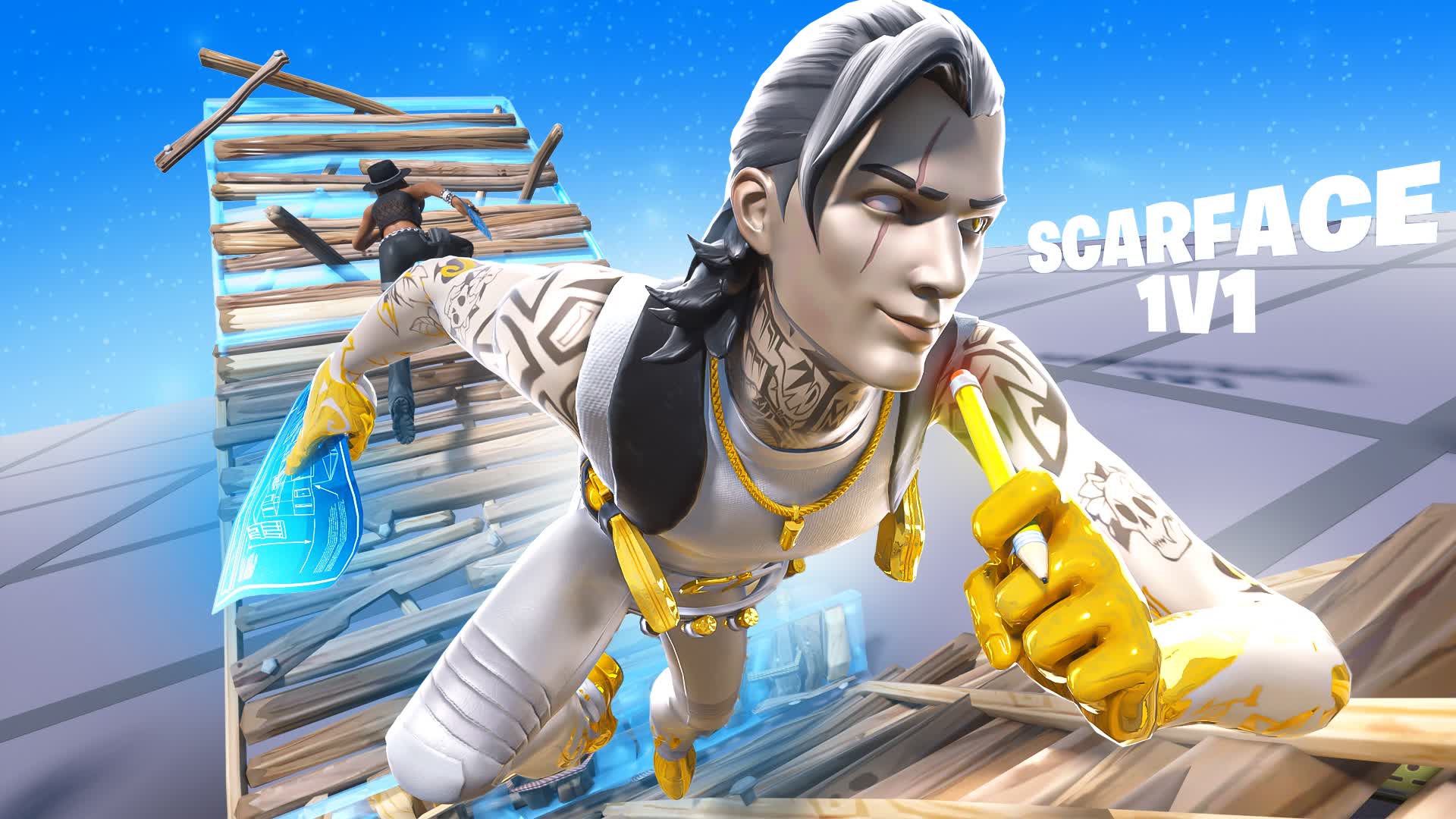 SCARFACE 1V1 BUILD FIGHTS (200 PUMPS) 3427-2584-0239, de scarfnm — Fortnite