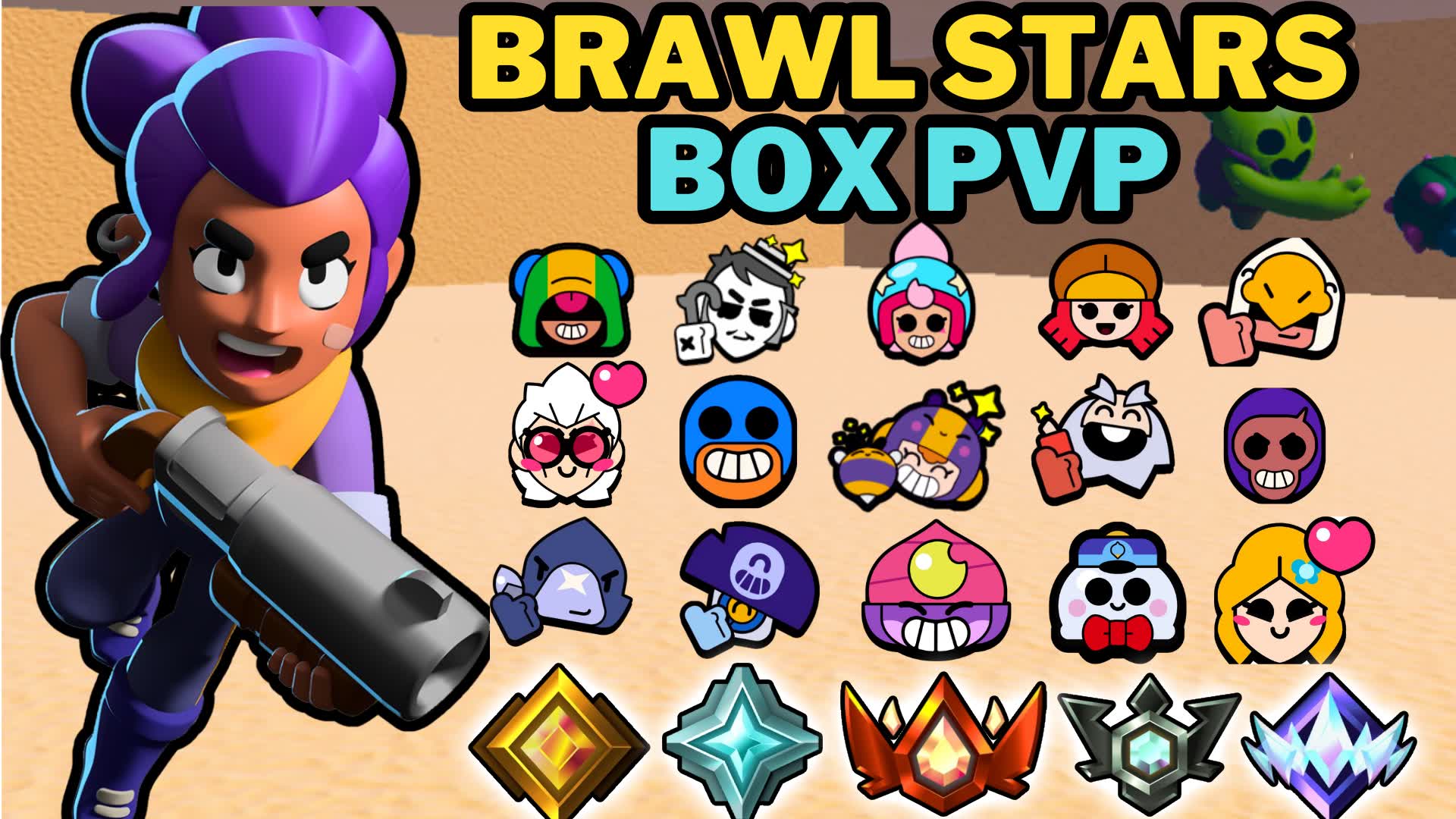 BRAWL STARS BOX PVP📦 3692-7237-2694 by akarsh - Fortnite Creative Map ...