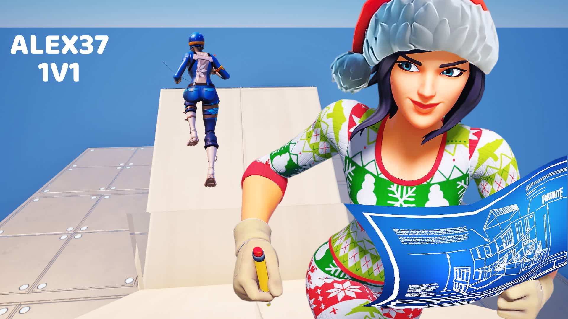 1v1 ALEX37 5143-7399-9748 by alex37 - Fortnite Creative Map Code - Fortnite.GG