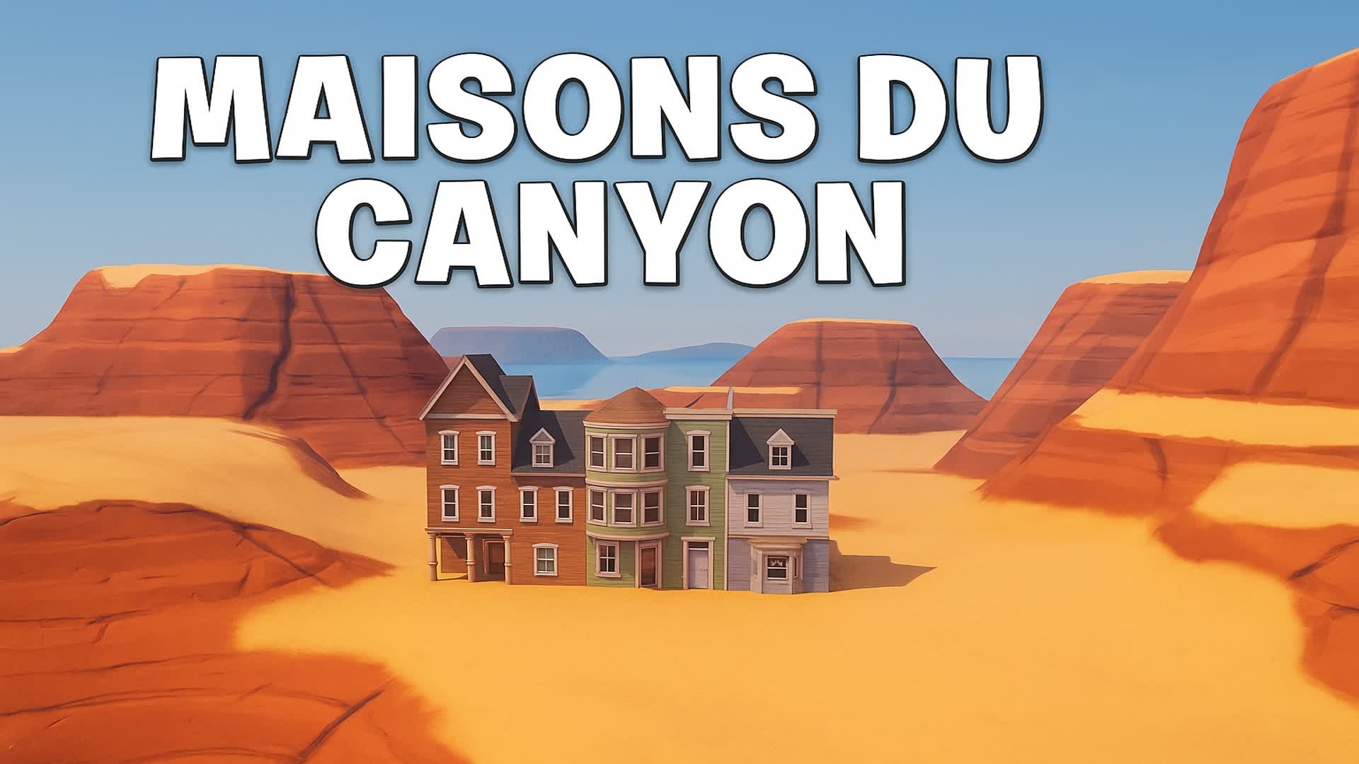 Canyon houses 2634-4342-9555 by antonioftn - Fortnite