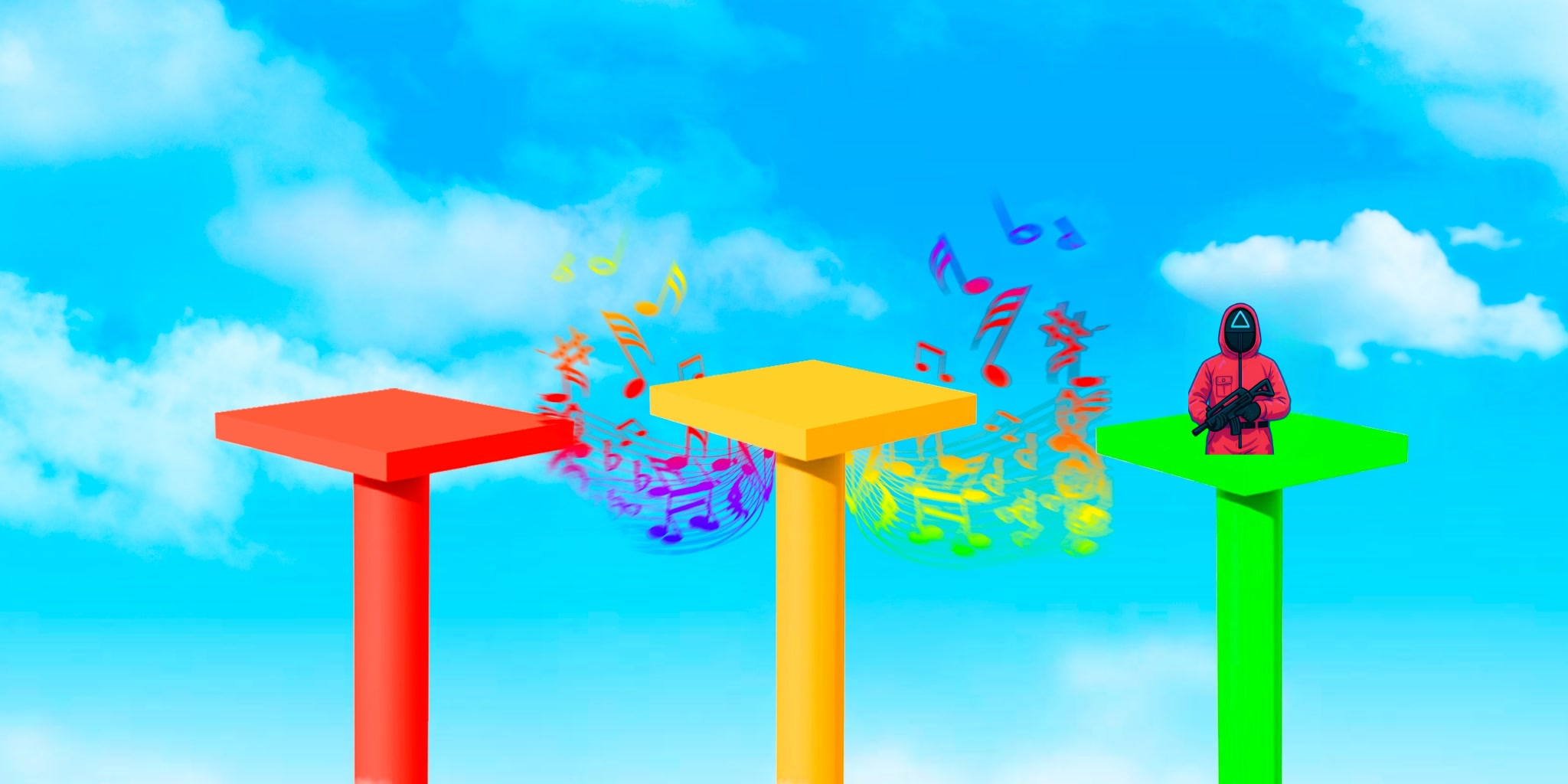 🦑 SQUID OCTO GAME PILLARS 🦑 2982-3509-0911 by kruyf - Fortnite Creative ...