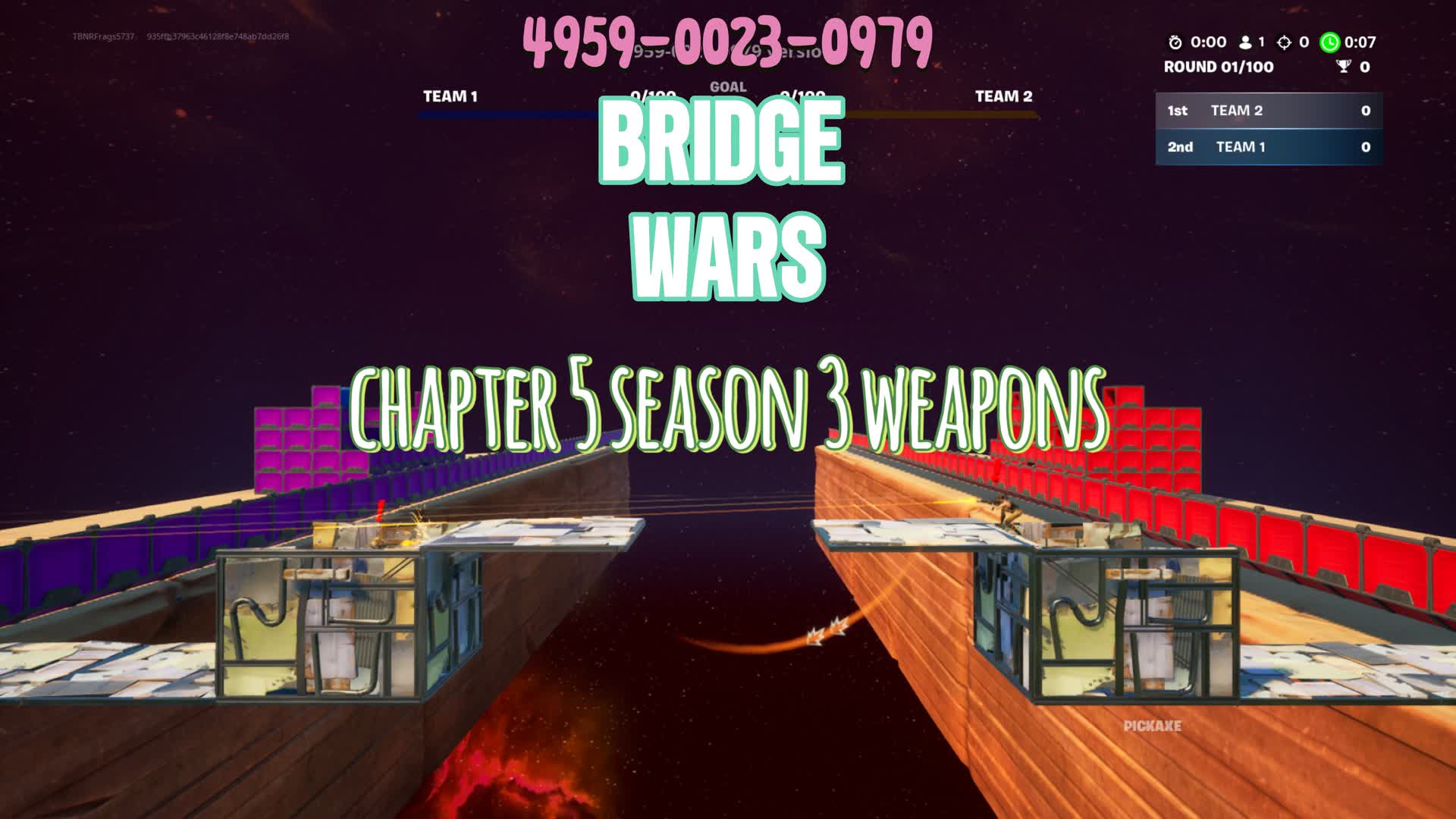 Bridge Wars 4959-0023-0979 by quekd - Fortnite Creative Map Code ...