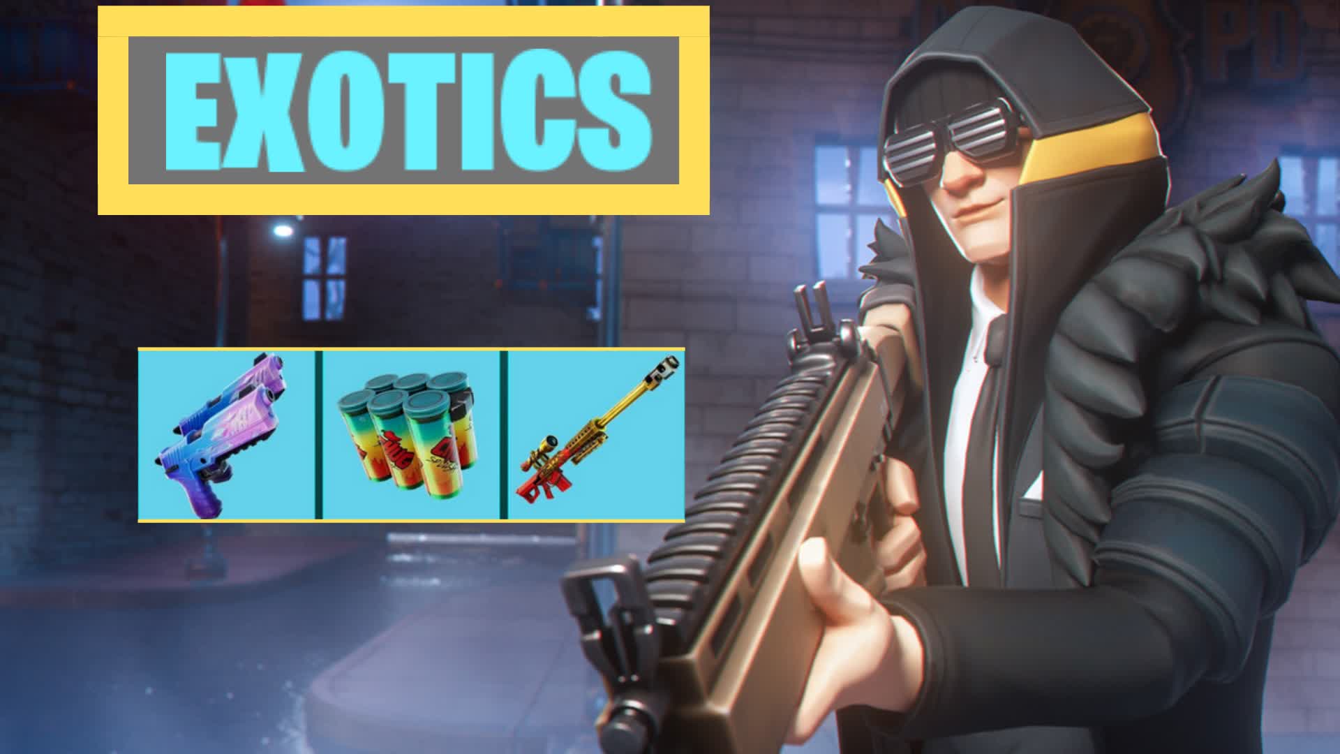 PARKOUR BATTLES! (EXOTICS)! 4794-0496-8979 by frosted - Fortnite ...