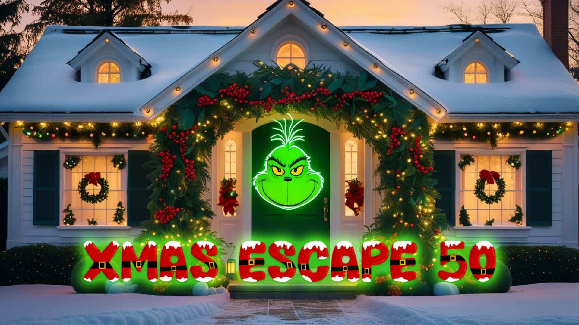 XMAS Escape room 50 0556-1602-5796 by bmast - Fortnite Creative Map ...