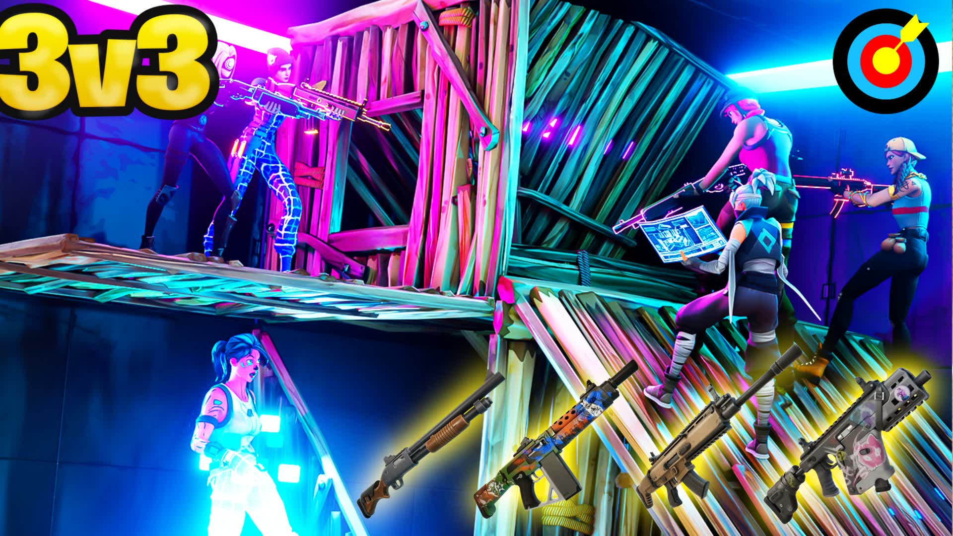 Piece Control 3v3 🎯 6366-6217-9042 by bullseye - Fortnite Creative Map ...
