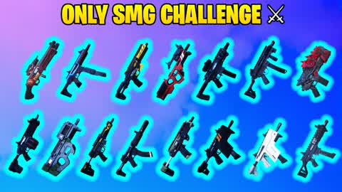 ONLY SMG CHALLENGE 0730-1775-6750 by thepipguy - Fortnite Creative Map Code - Fortnite.GG
