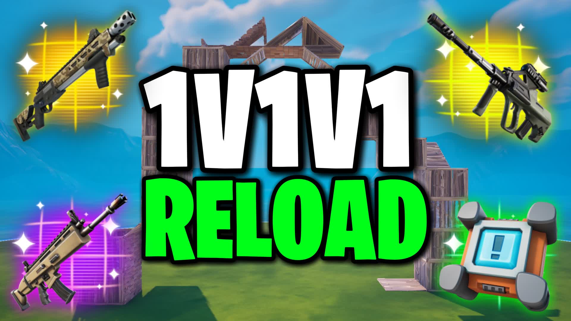 Realistic 1v1v1 PvP (Reload) 8794-9860-7545 by spectralace - Fortnite Creative Map Code ...