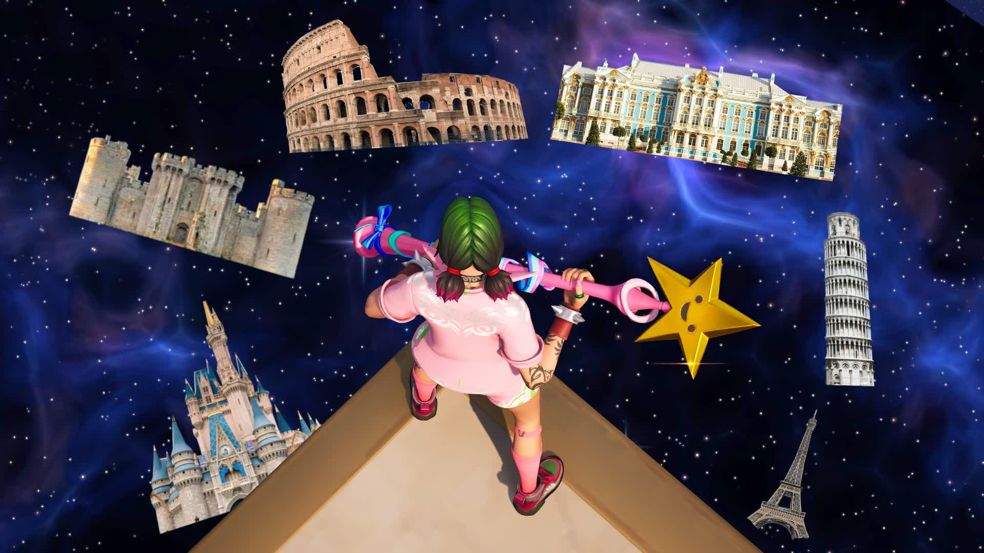 Space Tower! Only Up! 🚀 2435-4453-2660 by kamien - Fortnite Creative ...