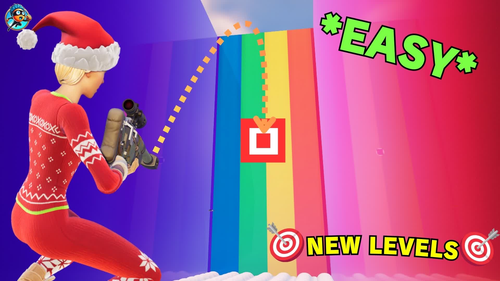 TRICK SHOT EASY PARKOUR 60+🎯 4883-6349-3161 par walkcrew - Fortnite