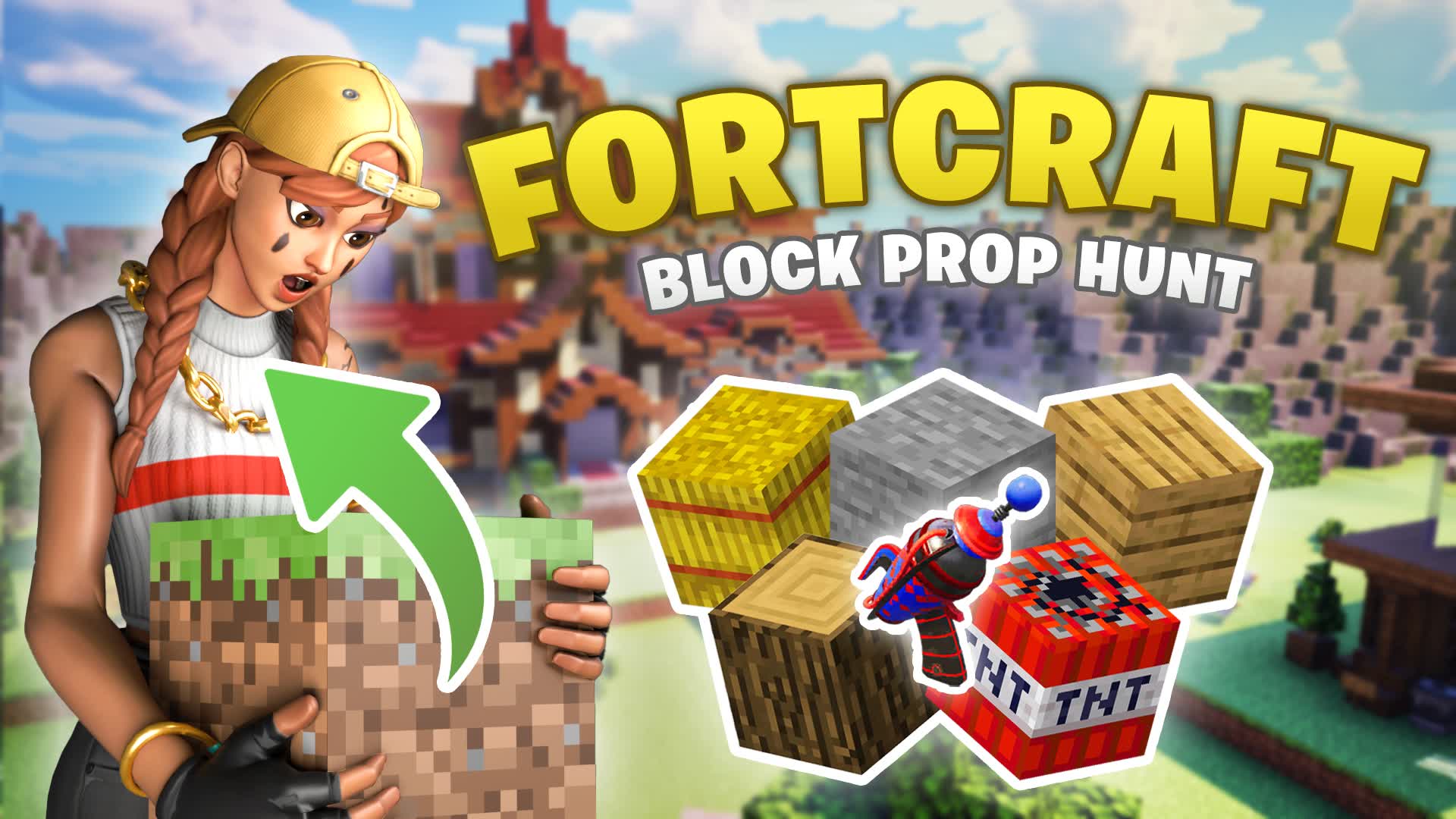 FORTCRAFT BLOCK PROP HUNT 5576-9172-5856 by dexiio - Fortnite Creative ...