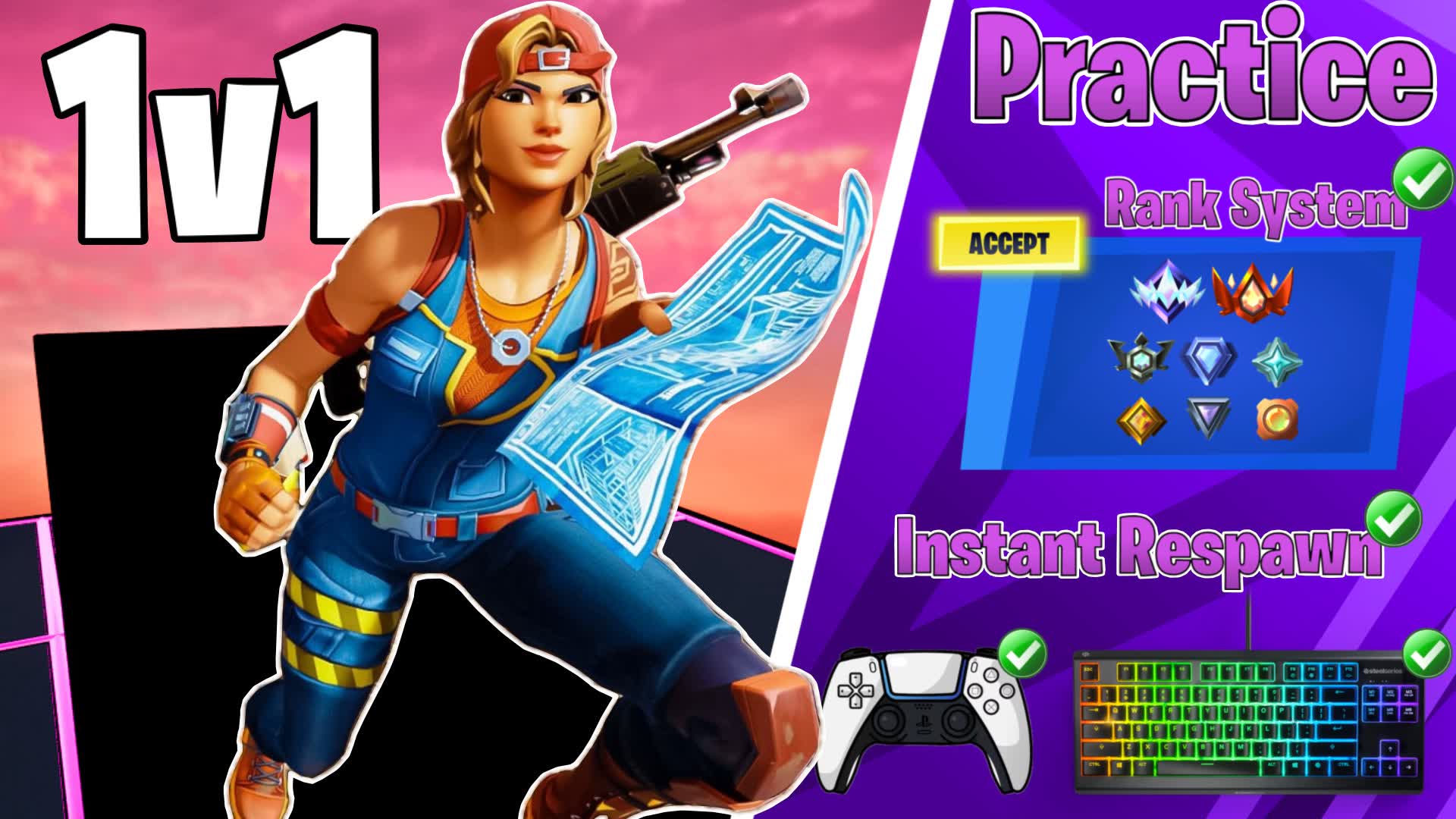 MariusCOW 1v1 Build Fight (Ranked) 4065-6145-4856 by axzili - Fortnite Creative Map Code ...