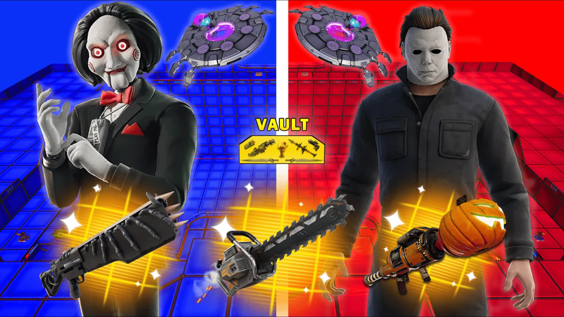 🎃SCARY UFOs🛸RED VS BLUE🔴🔵 0026-9425-7136 by ghostenaru - Fortnite ...