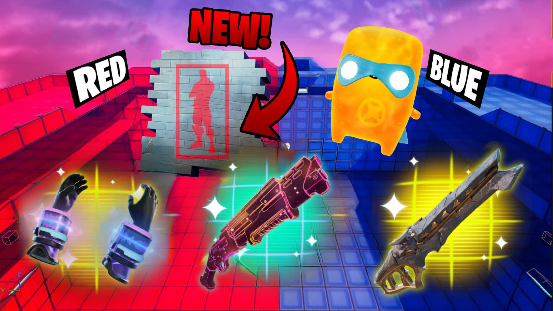 CLASSIC RED VS BLUE 🔴🔵 2644-9667-9427 by esty - Fortnite Creative Map ...