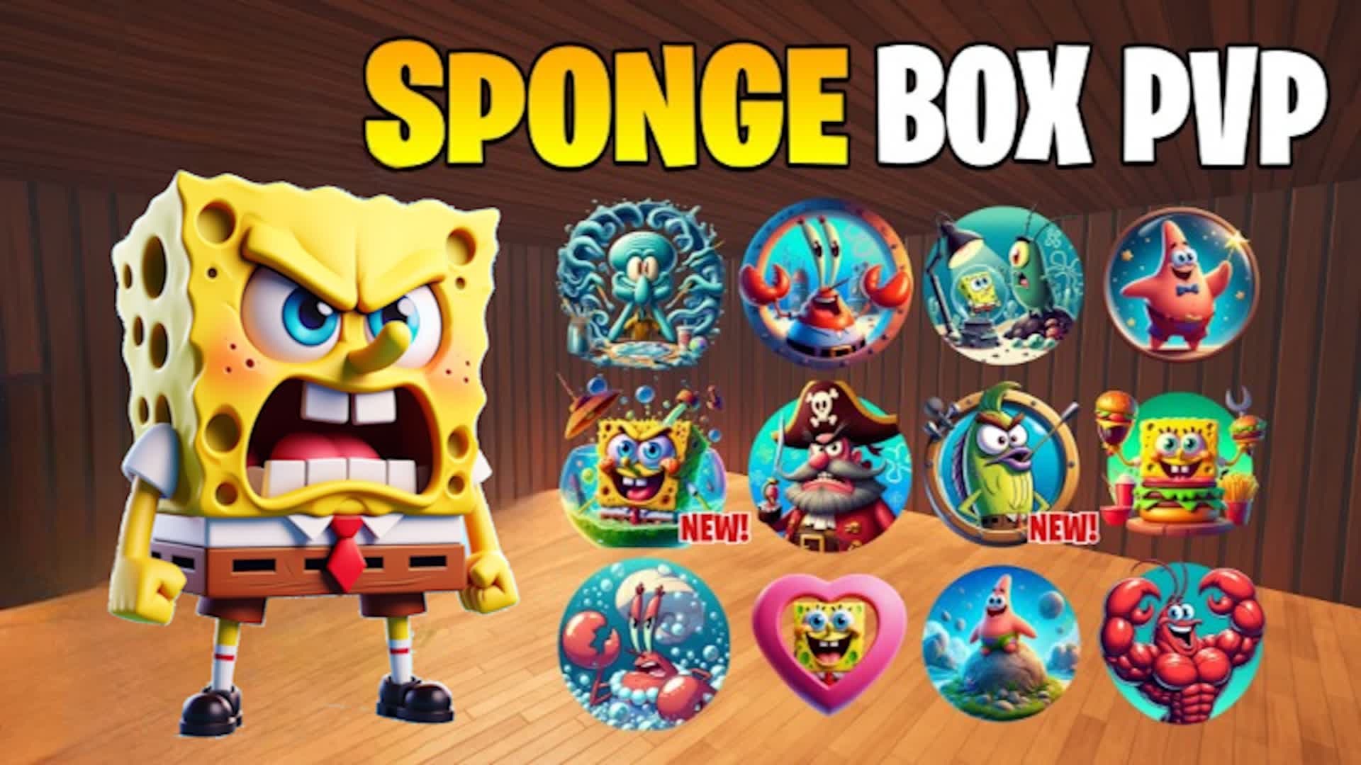 🍍SPONGE BOX PVP📦 2304-1074-9608 by tfc-diddy - Fortnite Creative Map ...