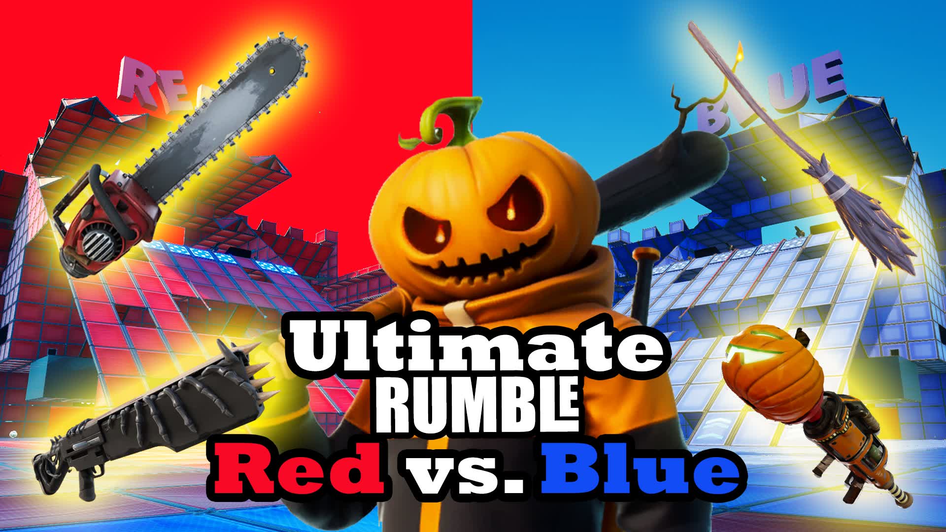 🎃 THE ULTIMATE RED vs. BLUE - HALLOWEEN 7818-3183-3658 by shawnimotor ...
