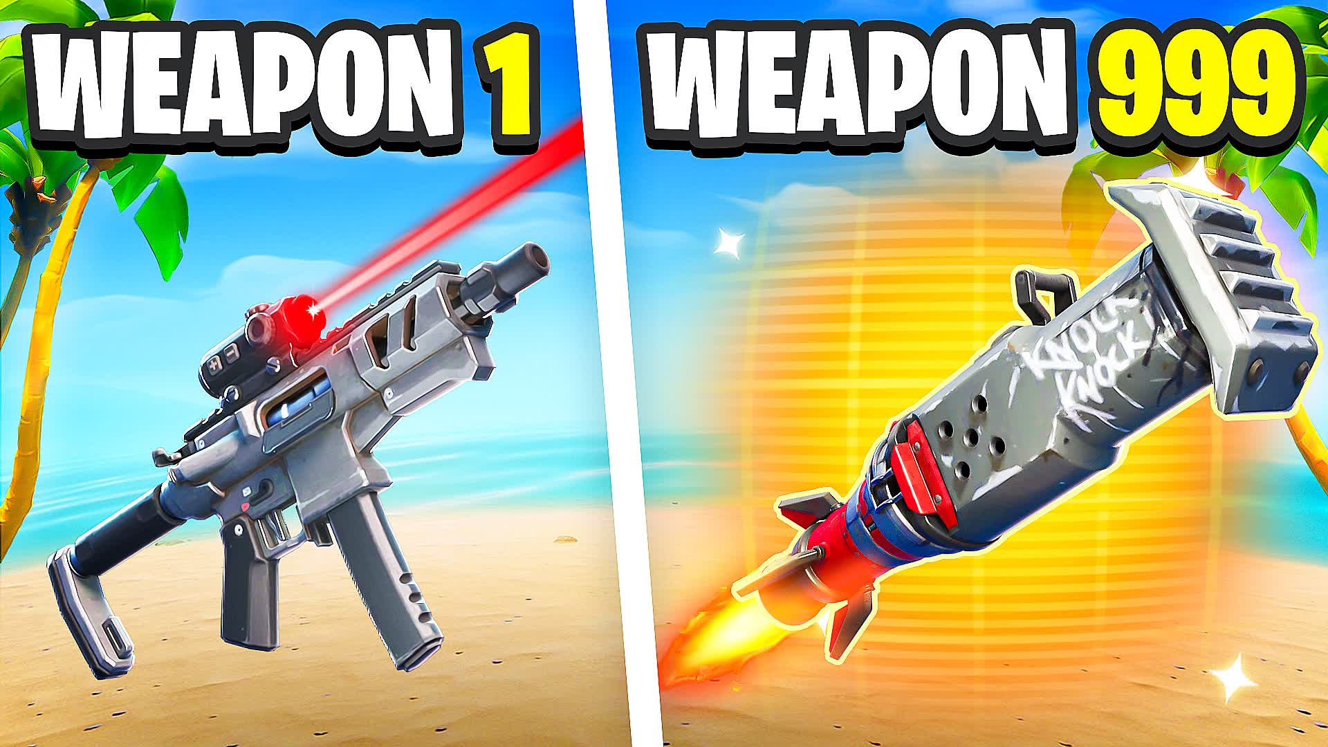 🏝 GUN GAME 💥 ONE SHOT 0410-1343-0617 by notluc - Fortnite Creative Map ...