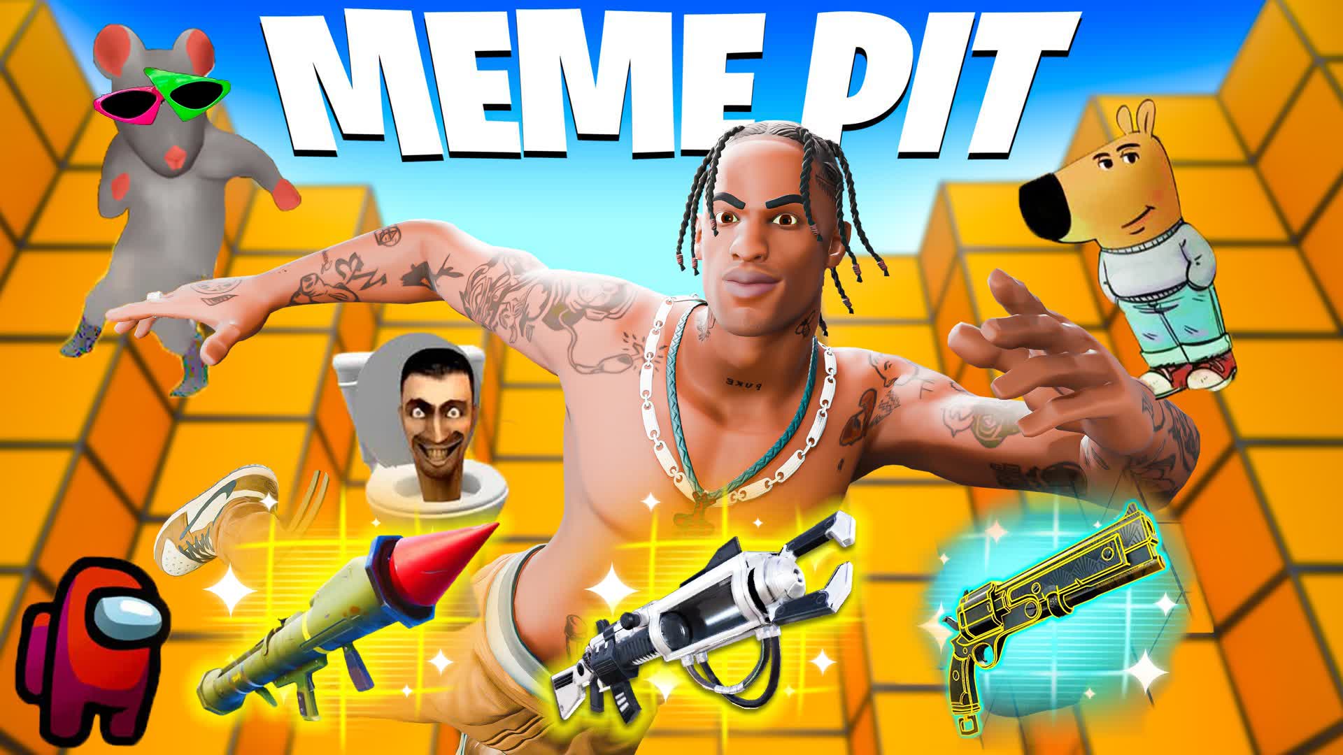 MEME PIT - 3r3 8421-4089-1825 by 3r3 - Fortnite Creative Map Code ...