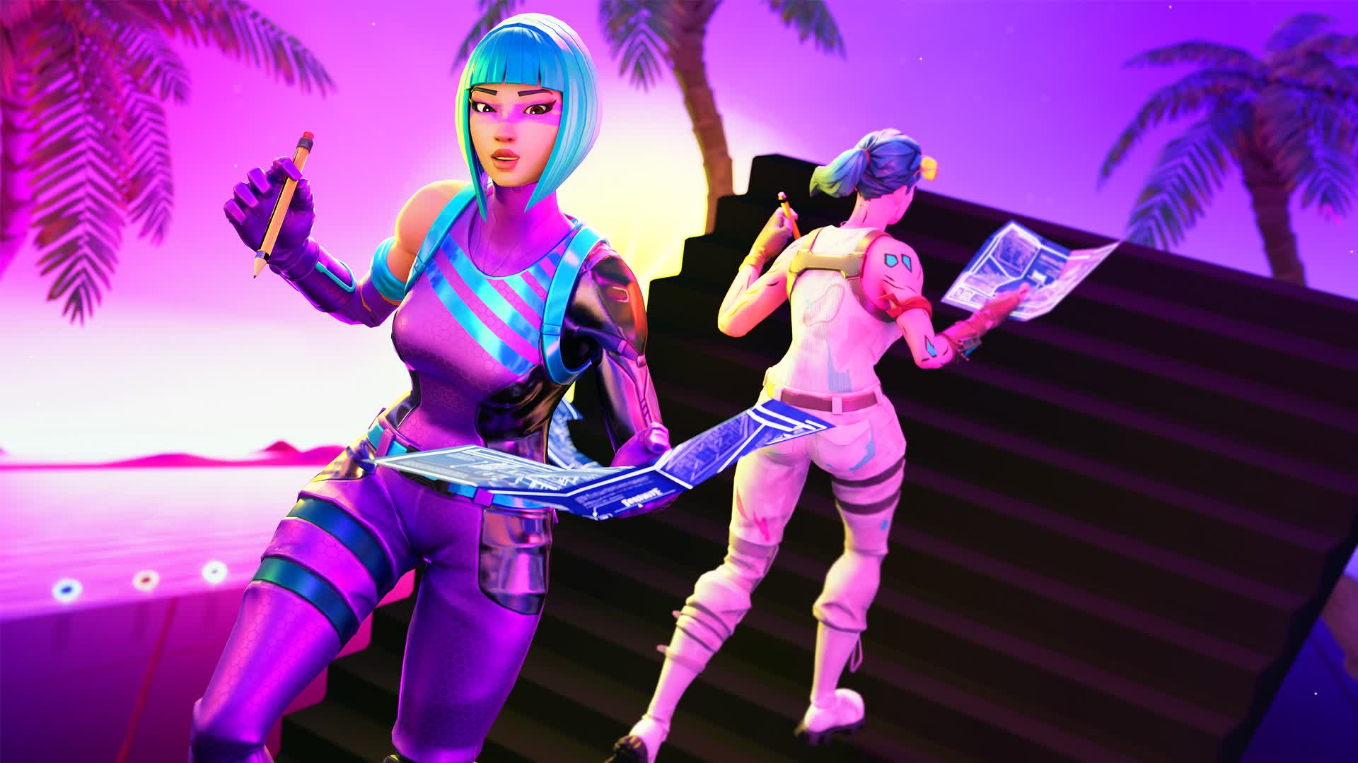 Go1den's Sunset 1v1 6046-5510-4674 by go1den - Fortnite Creative Map Code - Fortnite.GG