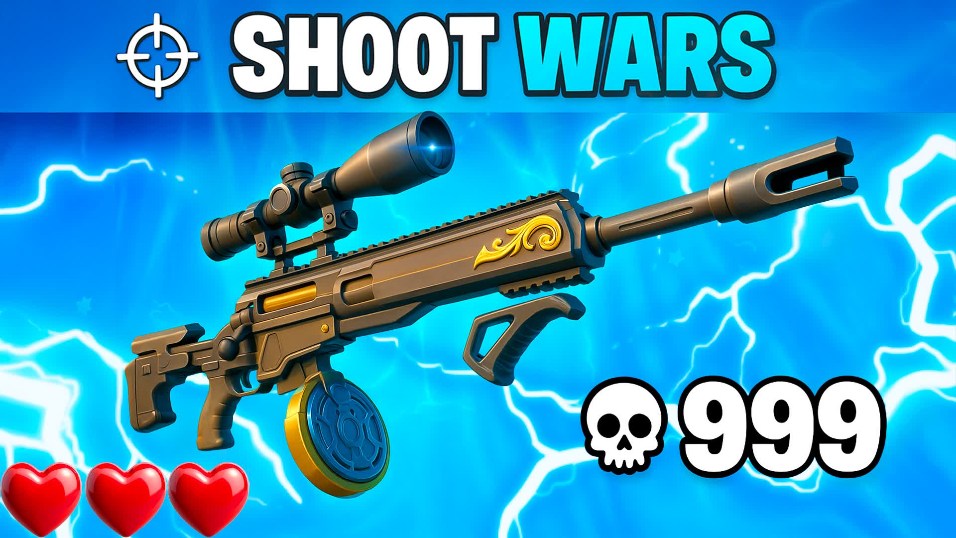 SUPER SHOOT WARS ⭐ (ONE SHOT) 4030-9483-0855 by arckoo - Fortnite ...