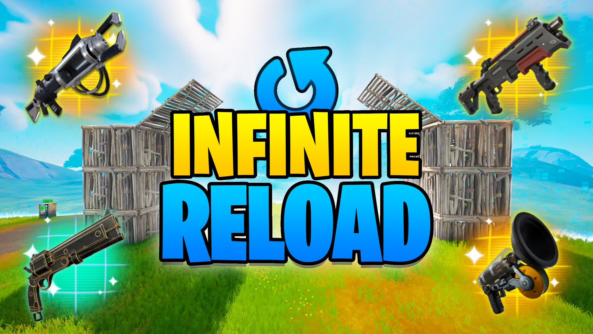 Infinite Reload - 1v1 Realistics FFA 0137-4341-4782 by sled - Fortnite Creative Map Code ...