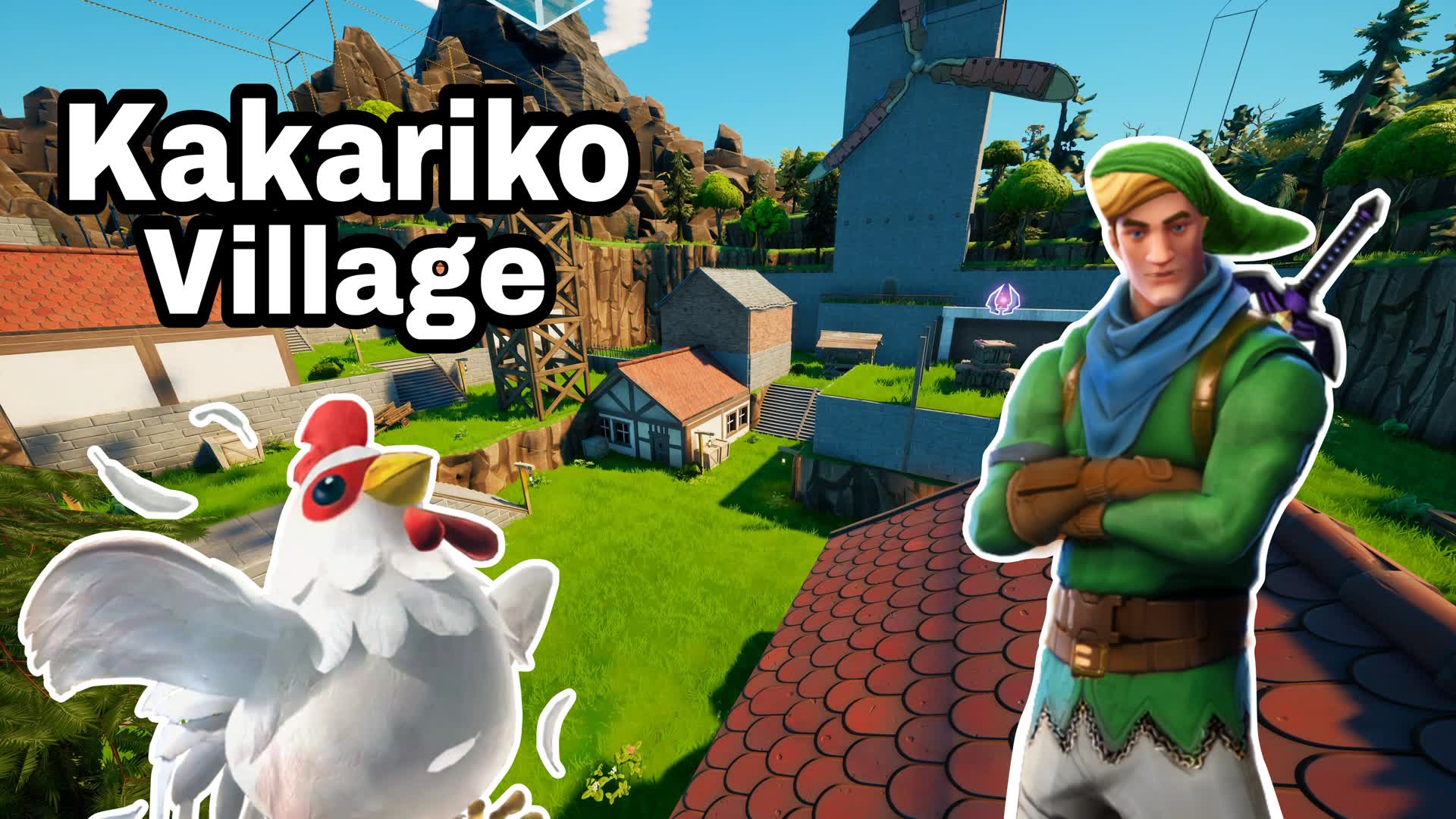 KAKARIKO VILLAGE - ZELDA OoT 2820-1213-5453 by elaloxi - Fortnite ...