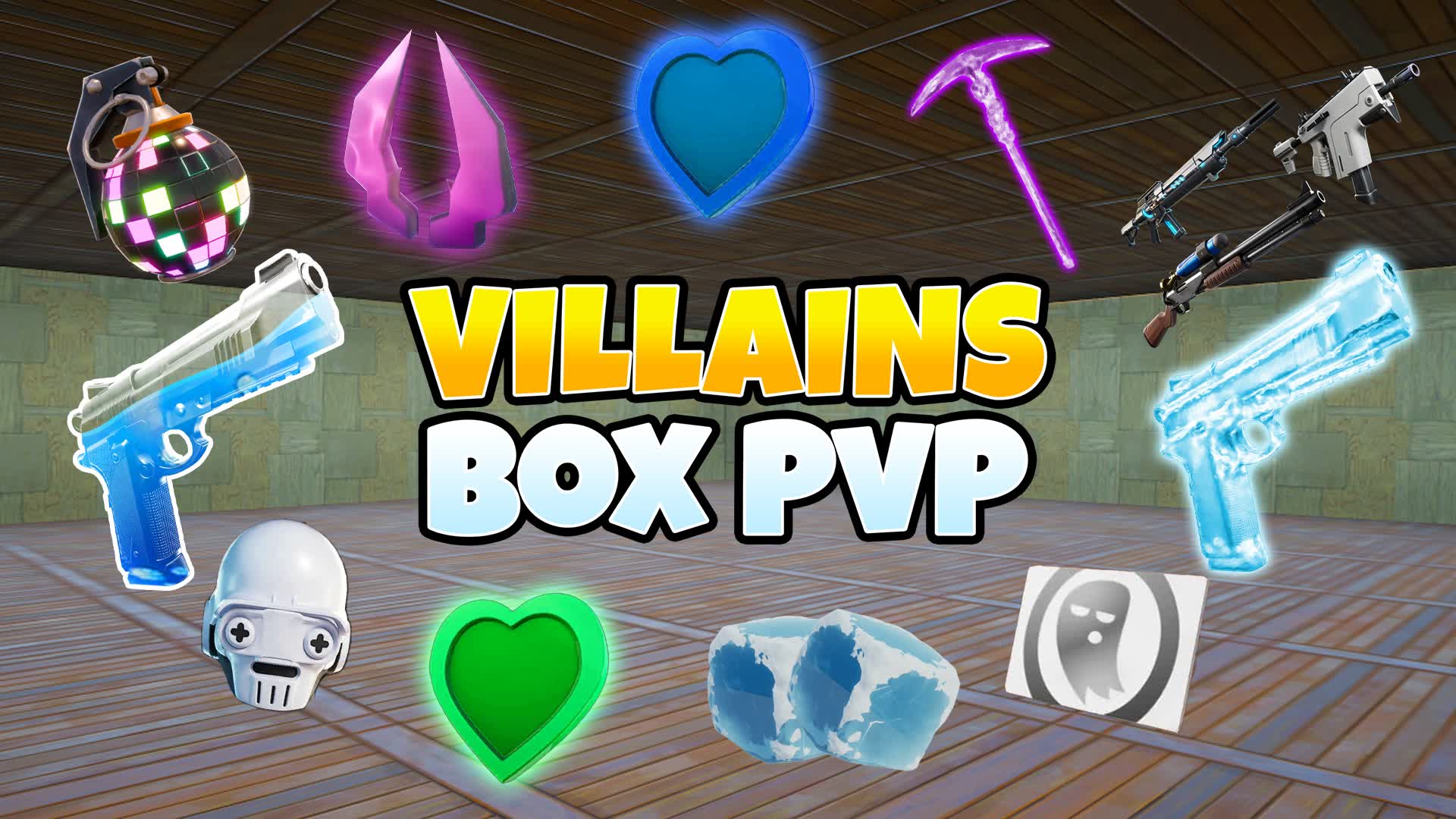 🦹 VILLAINS BOX PVP CUSTOM WEAPONS 📦 6273-6233-6701 by daniellambo ...