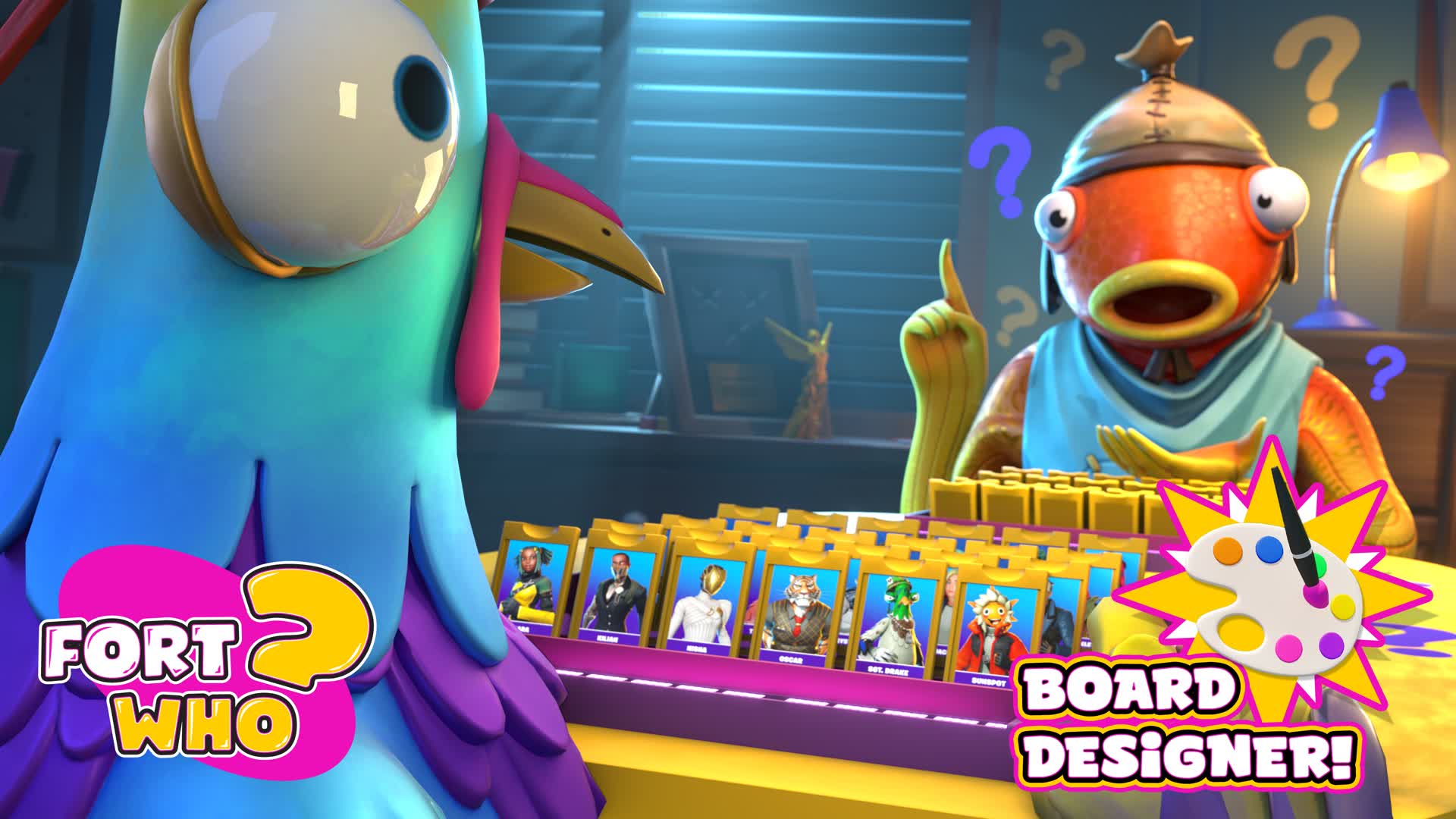 Fort Who - Guess Who They Are 5794-2200-8636 by spankysully - Fortnite ...