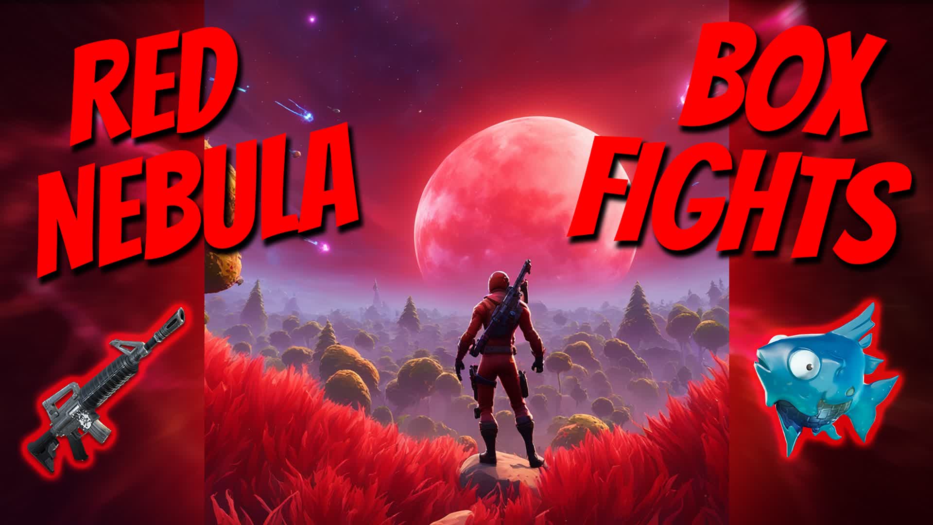 RED NEBULA BOX FIGHT WITH STORM 9576-5204-7150 by kellbro - Fortnite Creative Map Code - Fortnite.GG