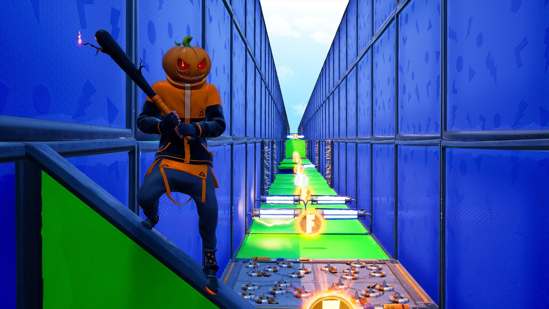 60 LEVEL HALLOWEEN DEATHRUN 🎃🦇 6560-7059-1719 by xanthos - Fortnite ...